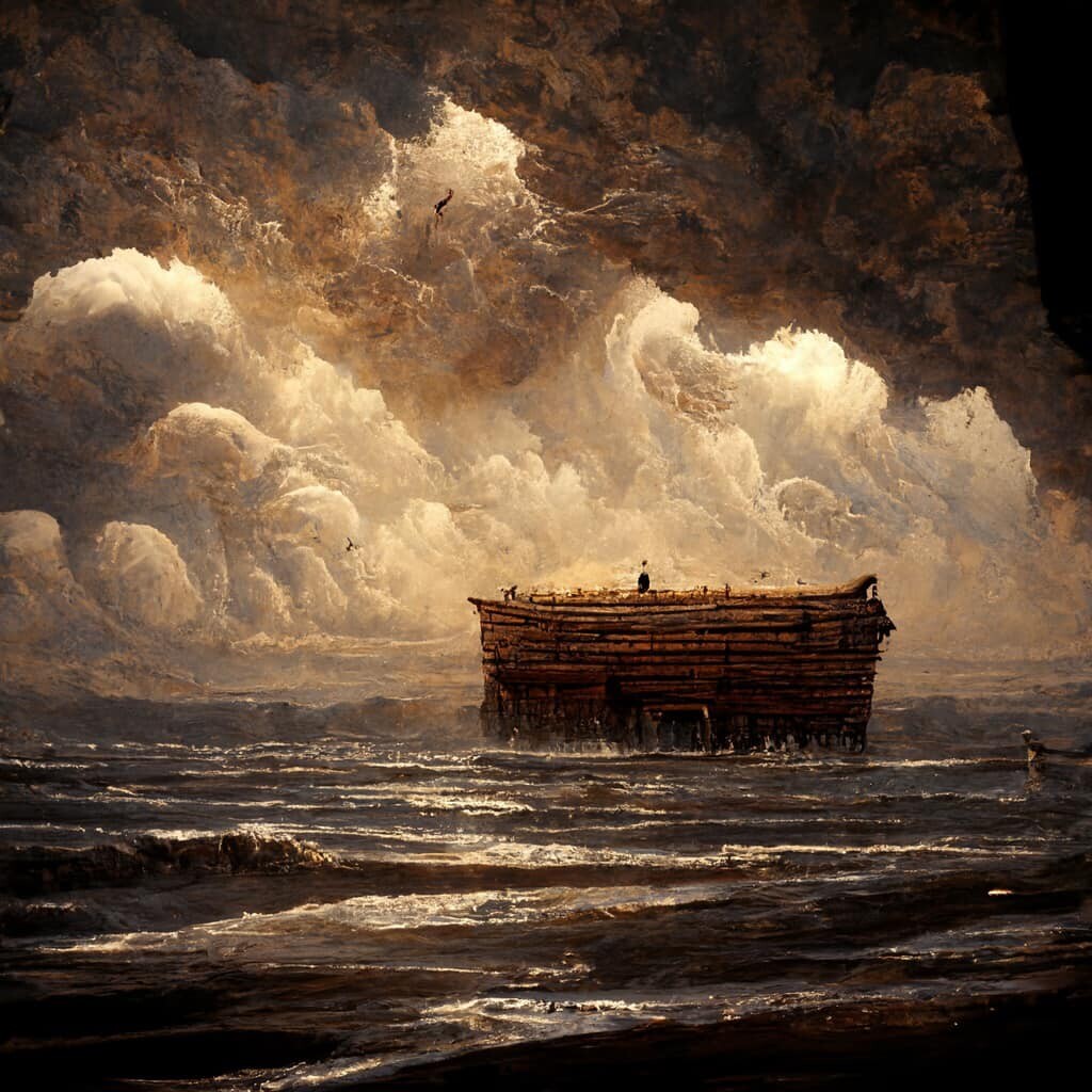 ArtStation - Noah at Sea