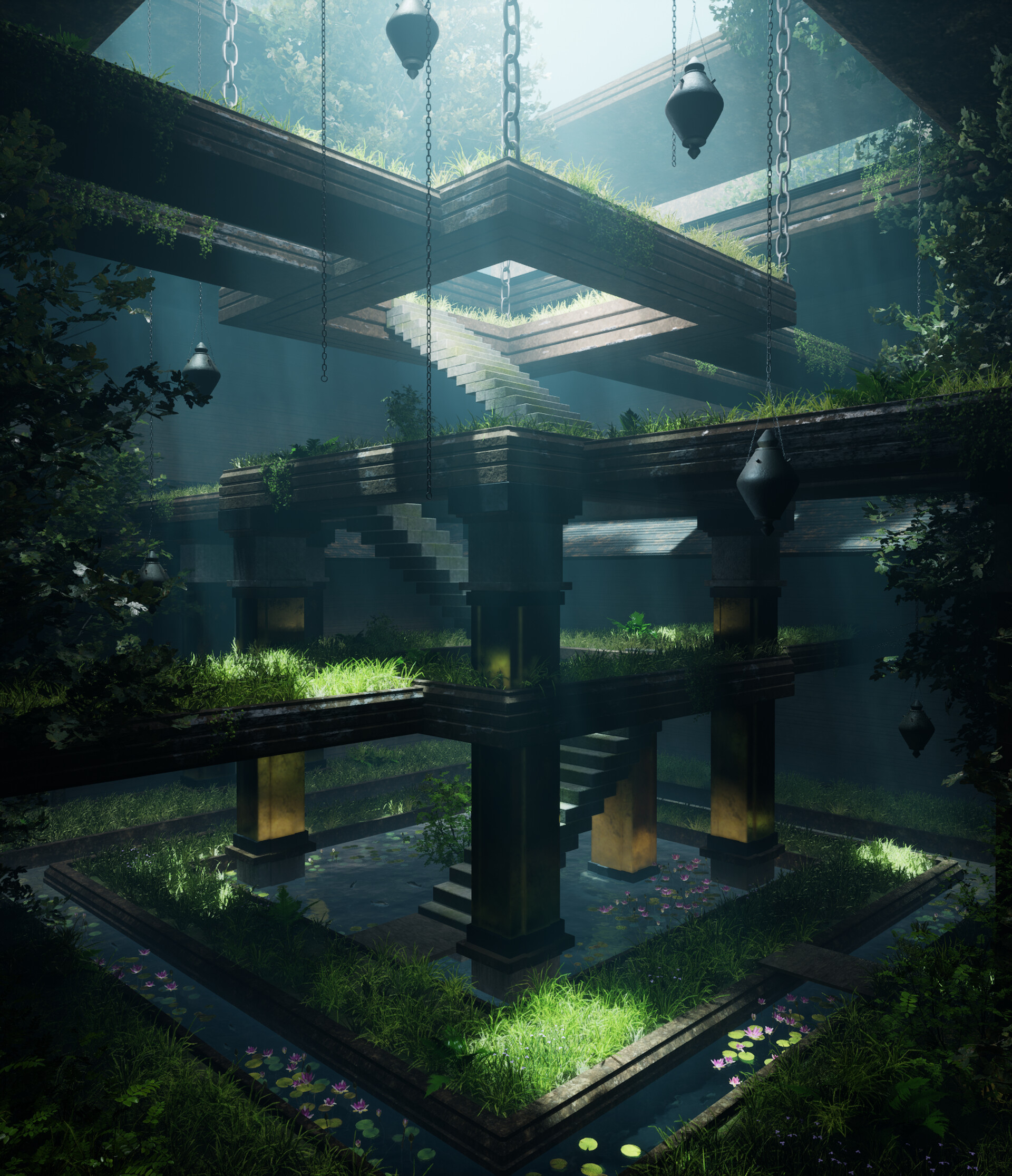 ArtStation - Zen Temple