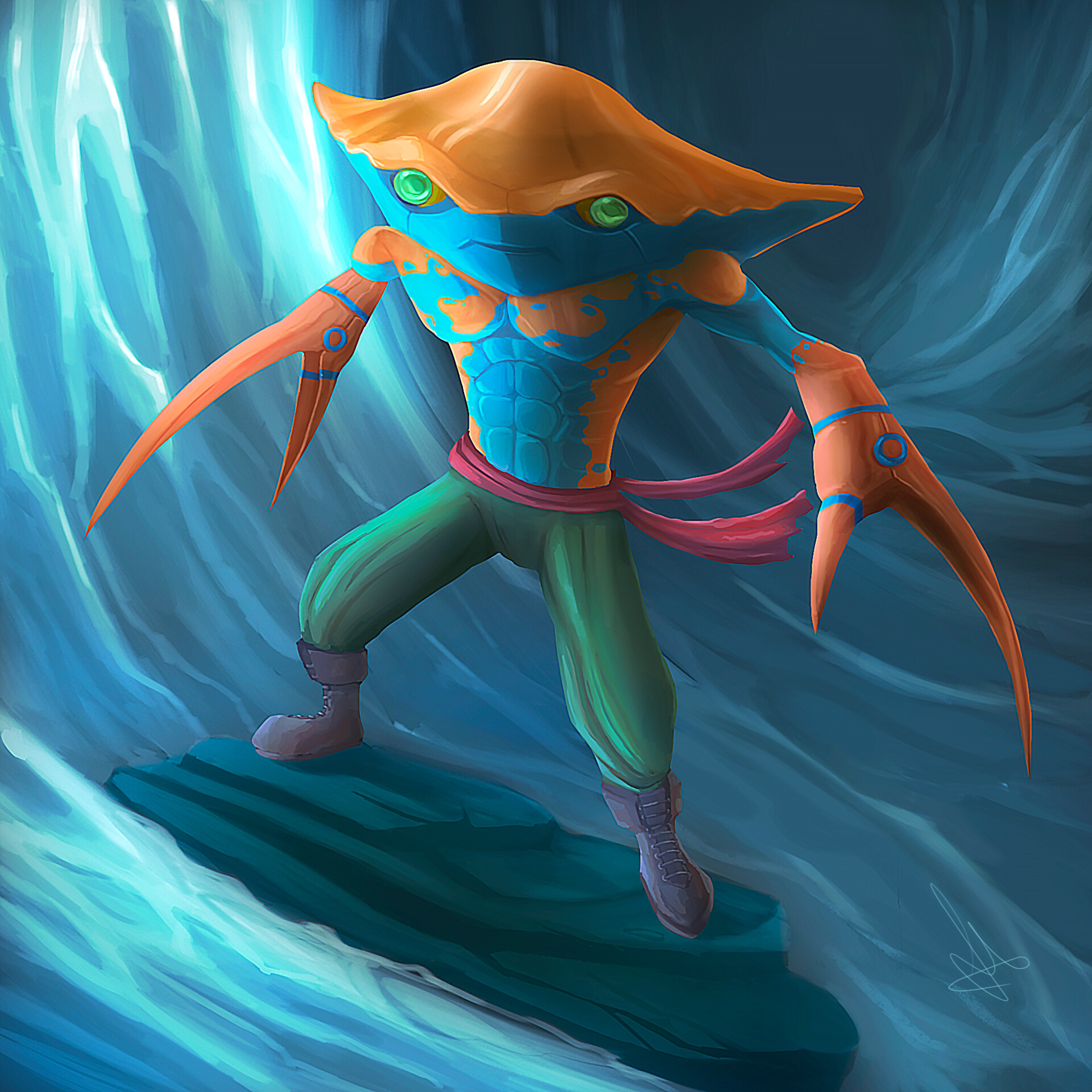 ArtStation - Crab man