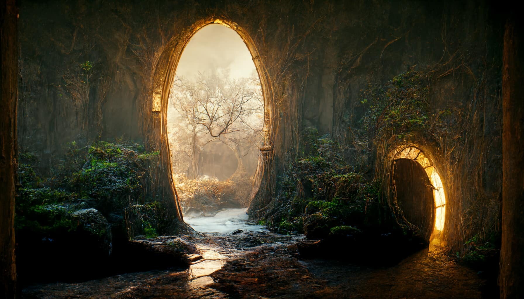 ArtStation - PORTALS AND PASSAGEWAYS series #1