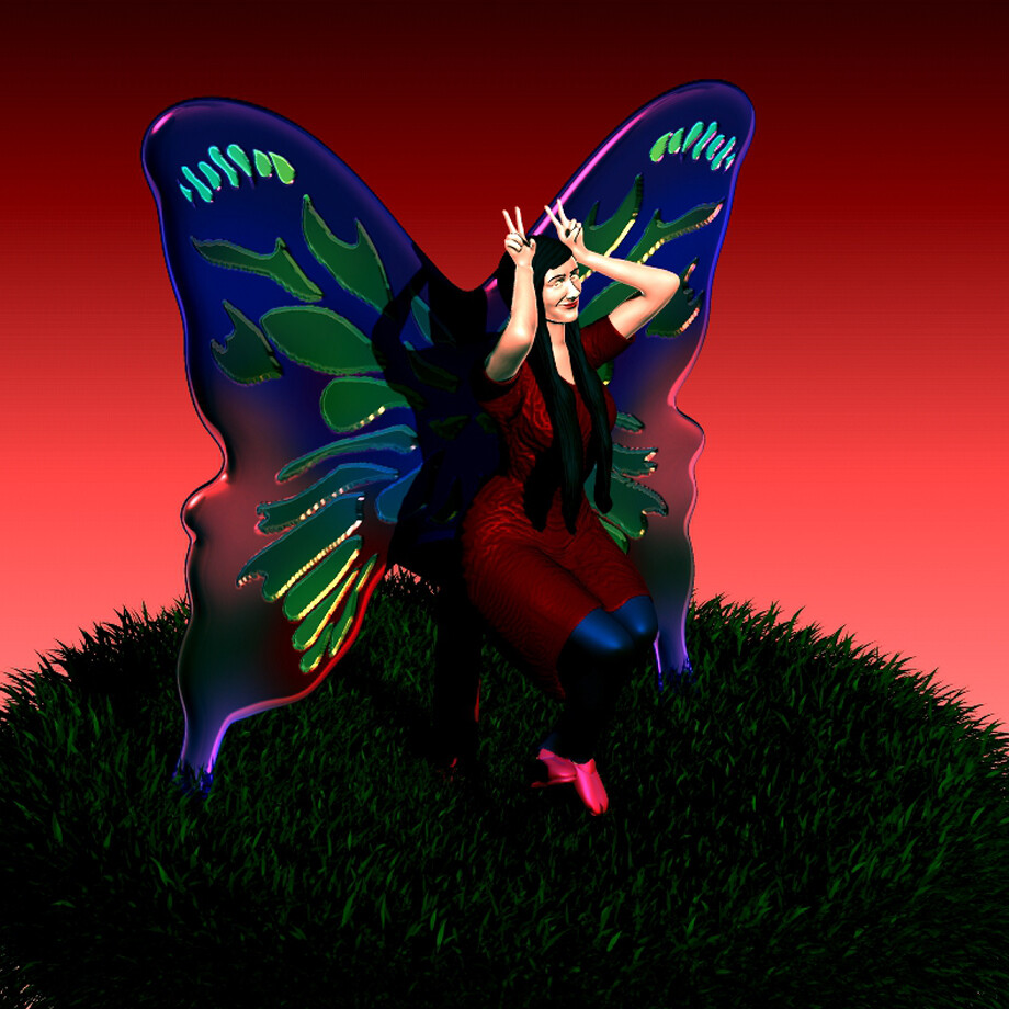 ArtStation - Butterfly Girl