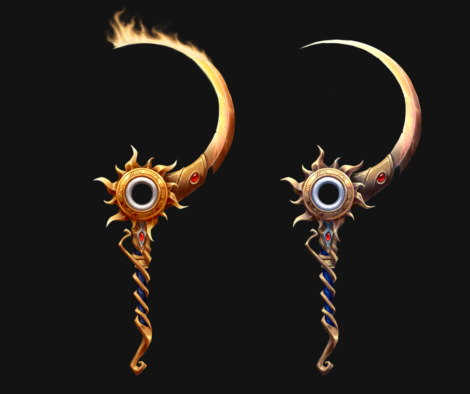 Ilya Nikonov - Sickle weapon concept art