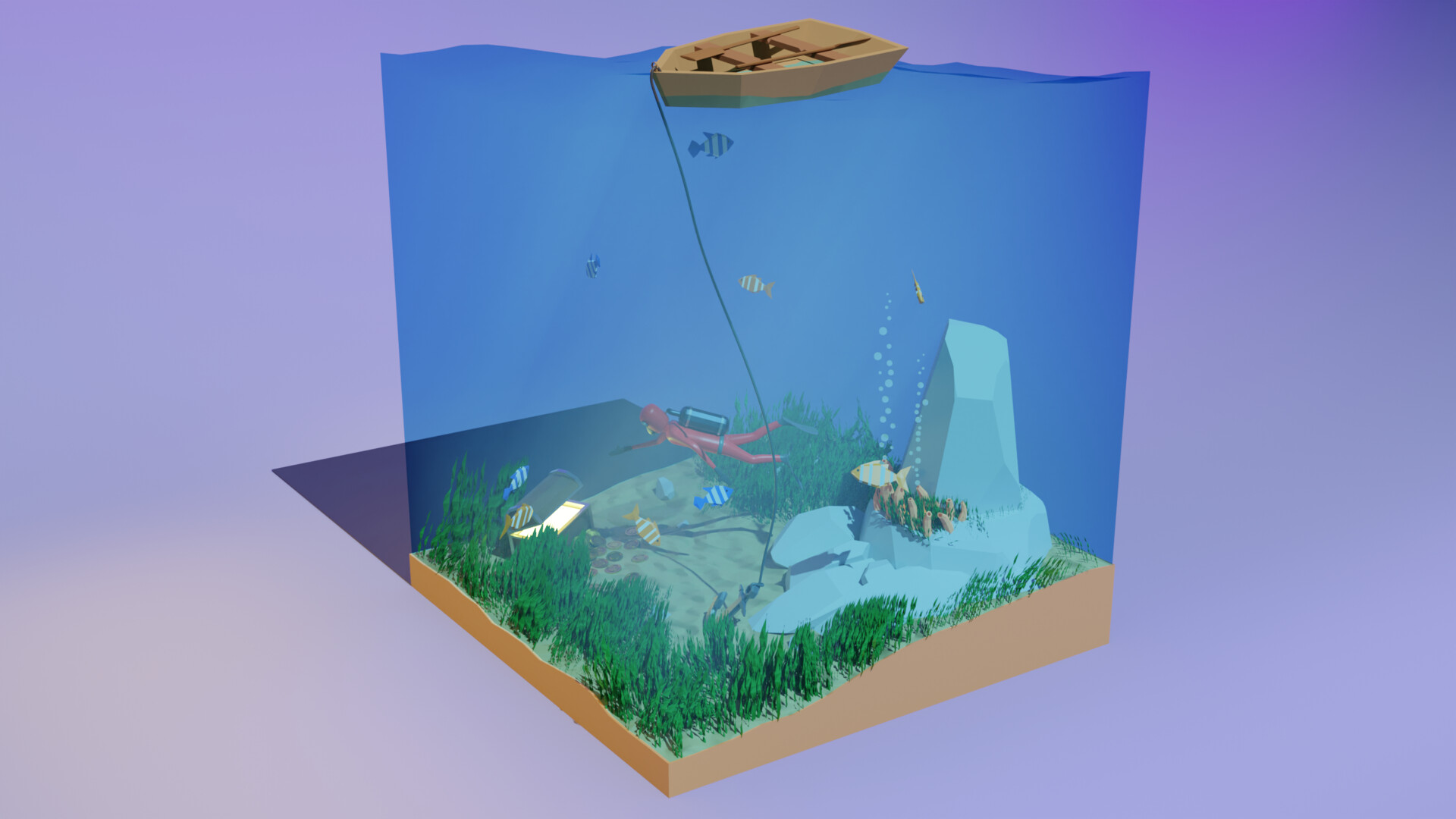 ArtStation - Sea Cube