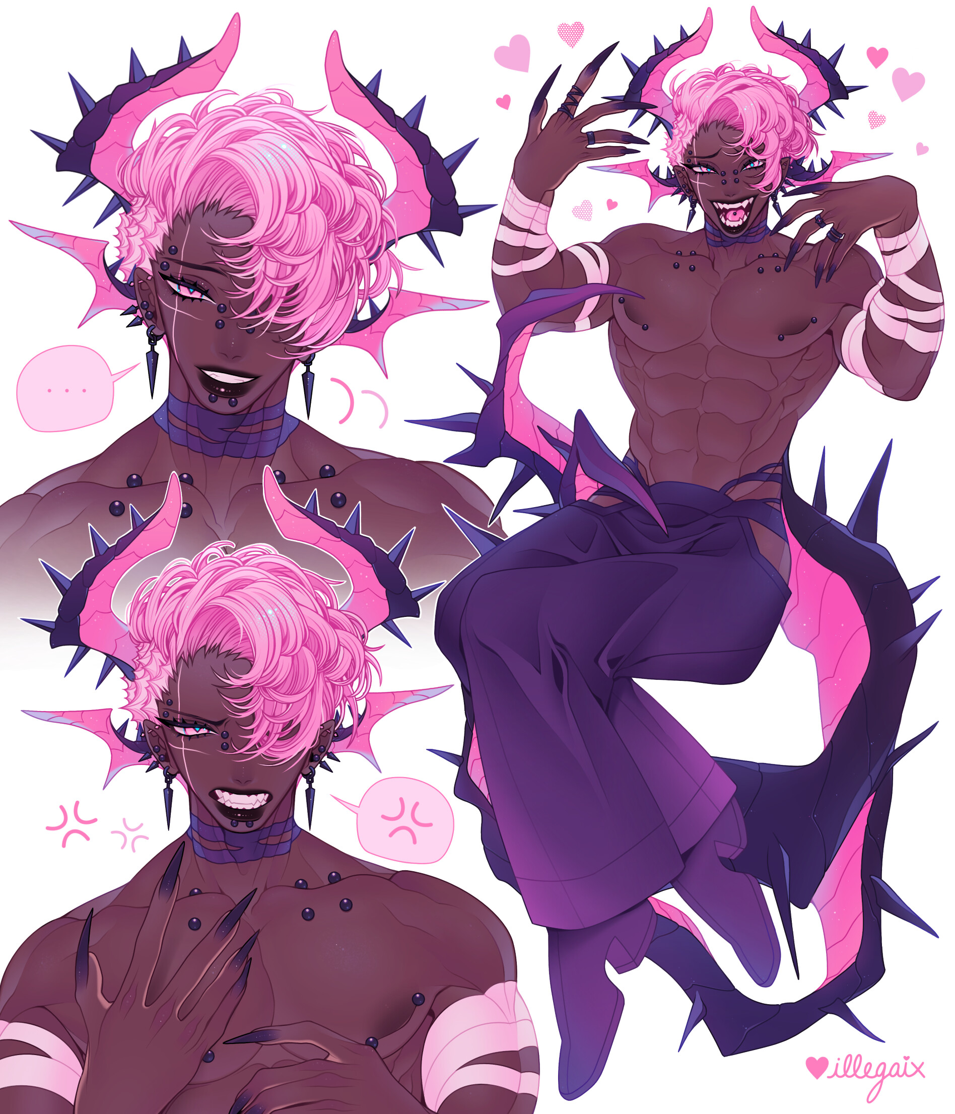 ArtStation - Pink Devil