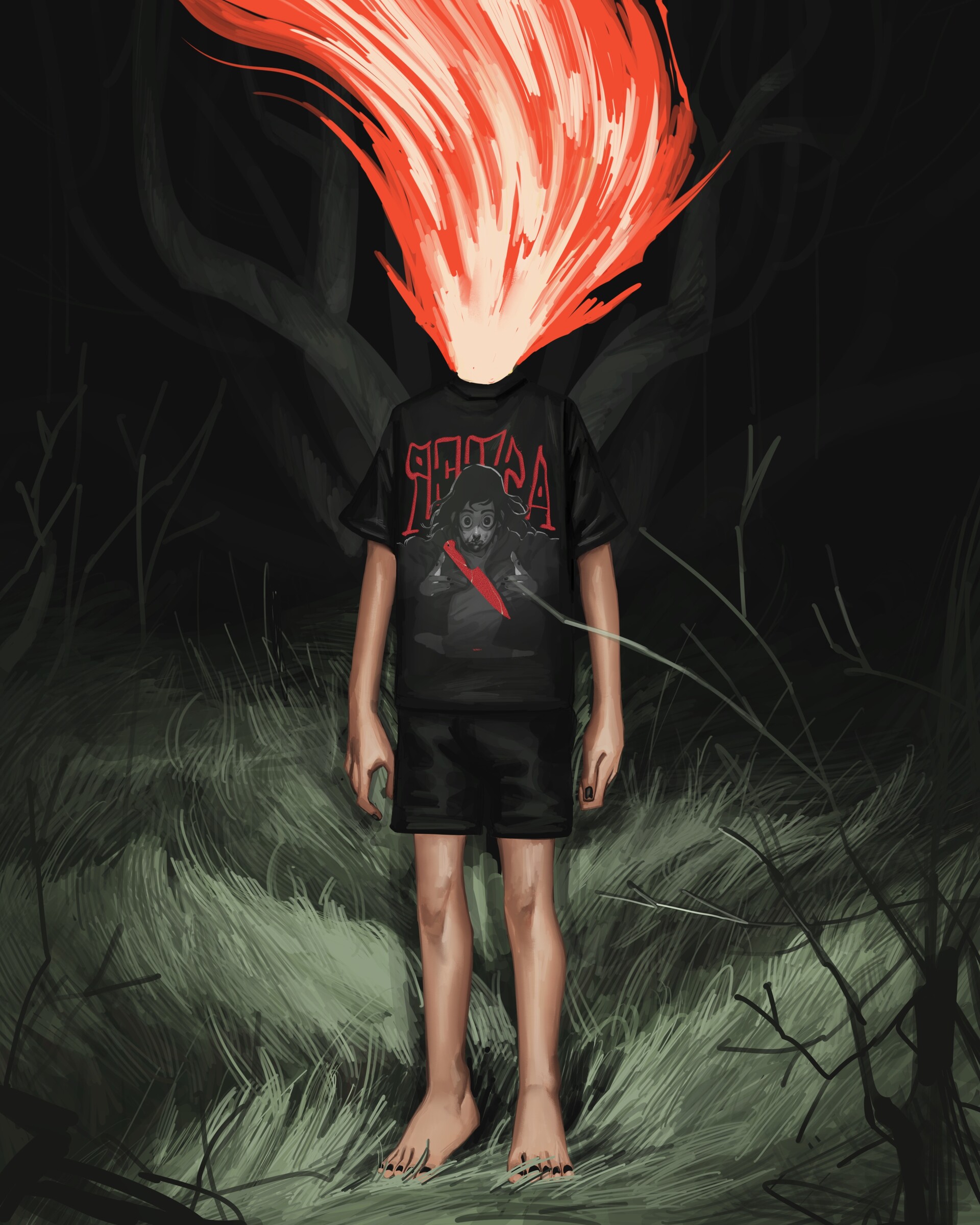 ArtStation - Burning passion