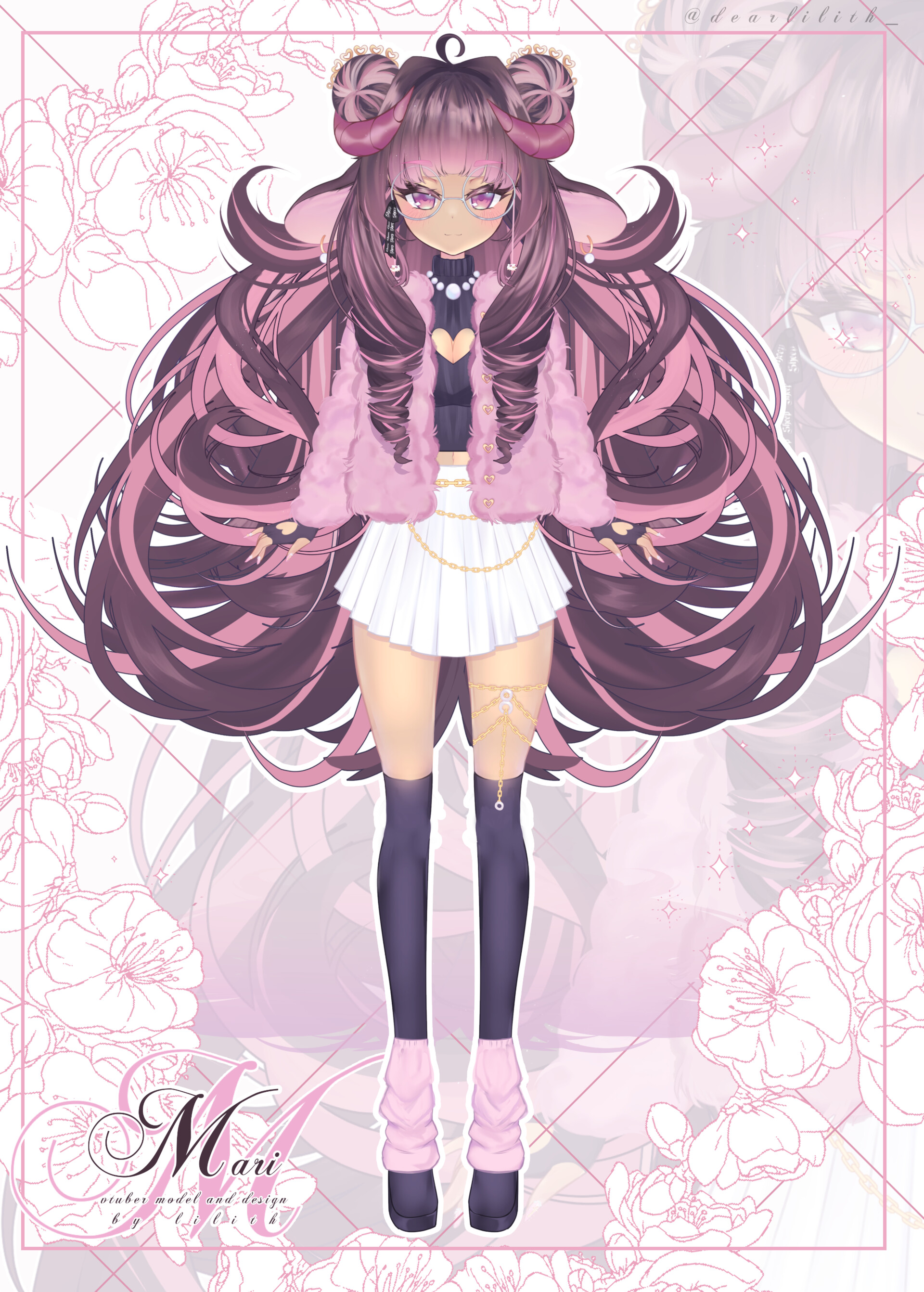 ArtStation - Vtuber Model - Mari