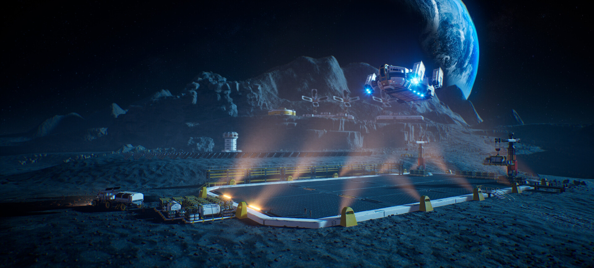 ArtStation - Space Colony