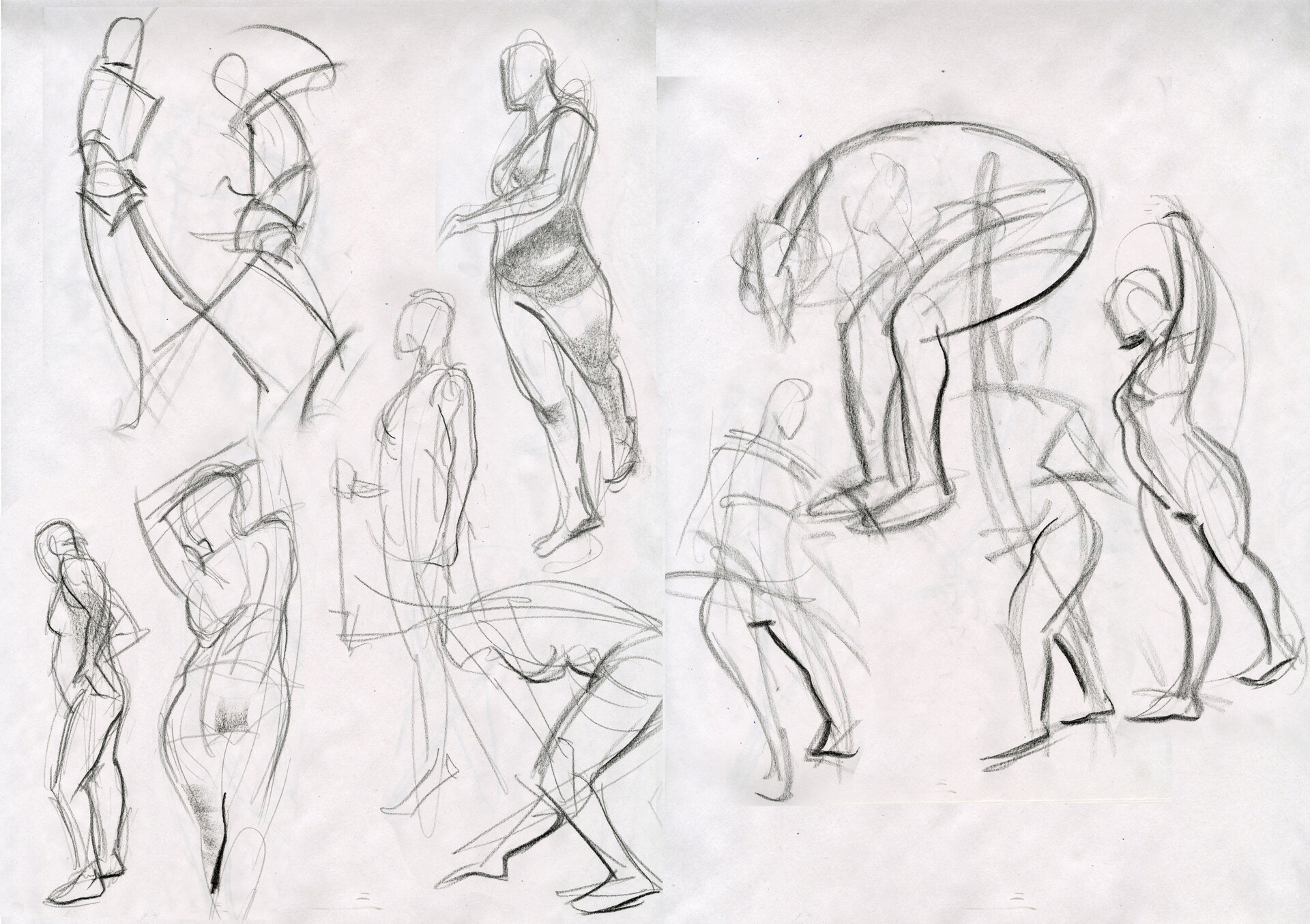 Sasha Wootten - Figure Drawing Examples