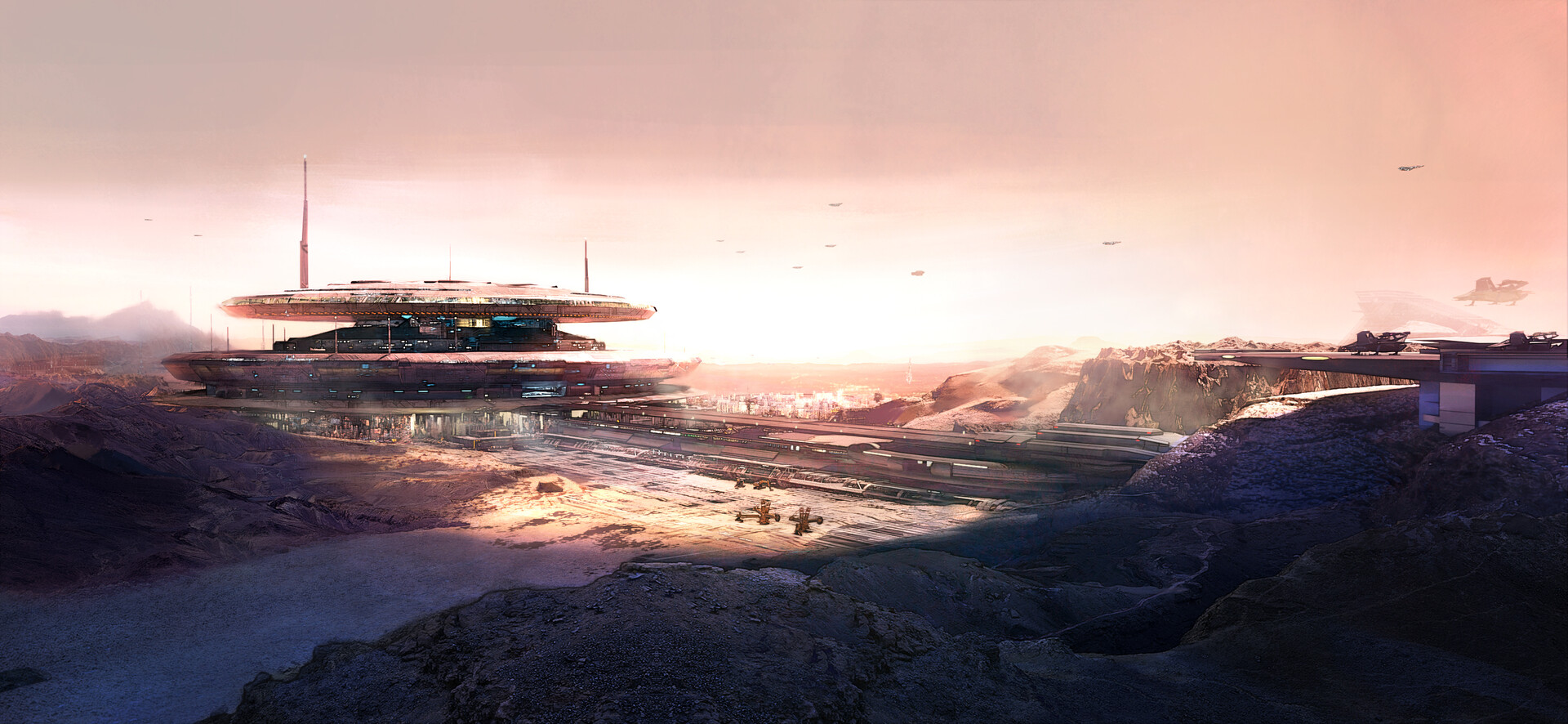 ArtStation - Alien base