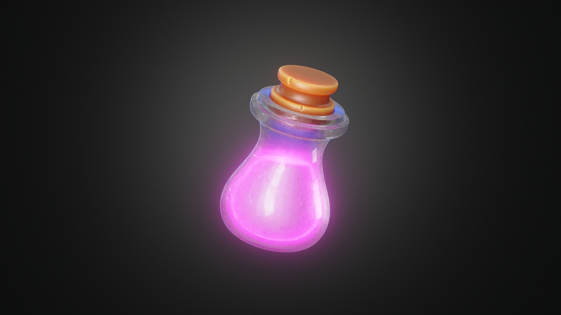 ArtStation - magic bottle