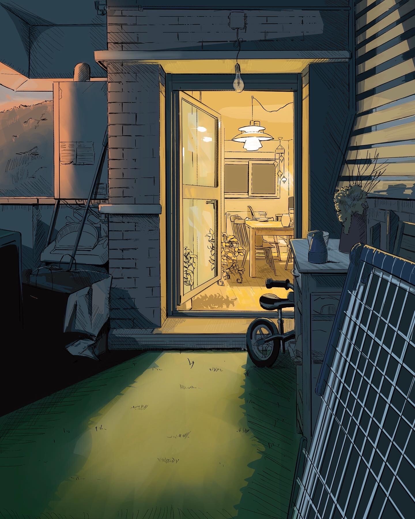 ArtStation - In the heat of the night