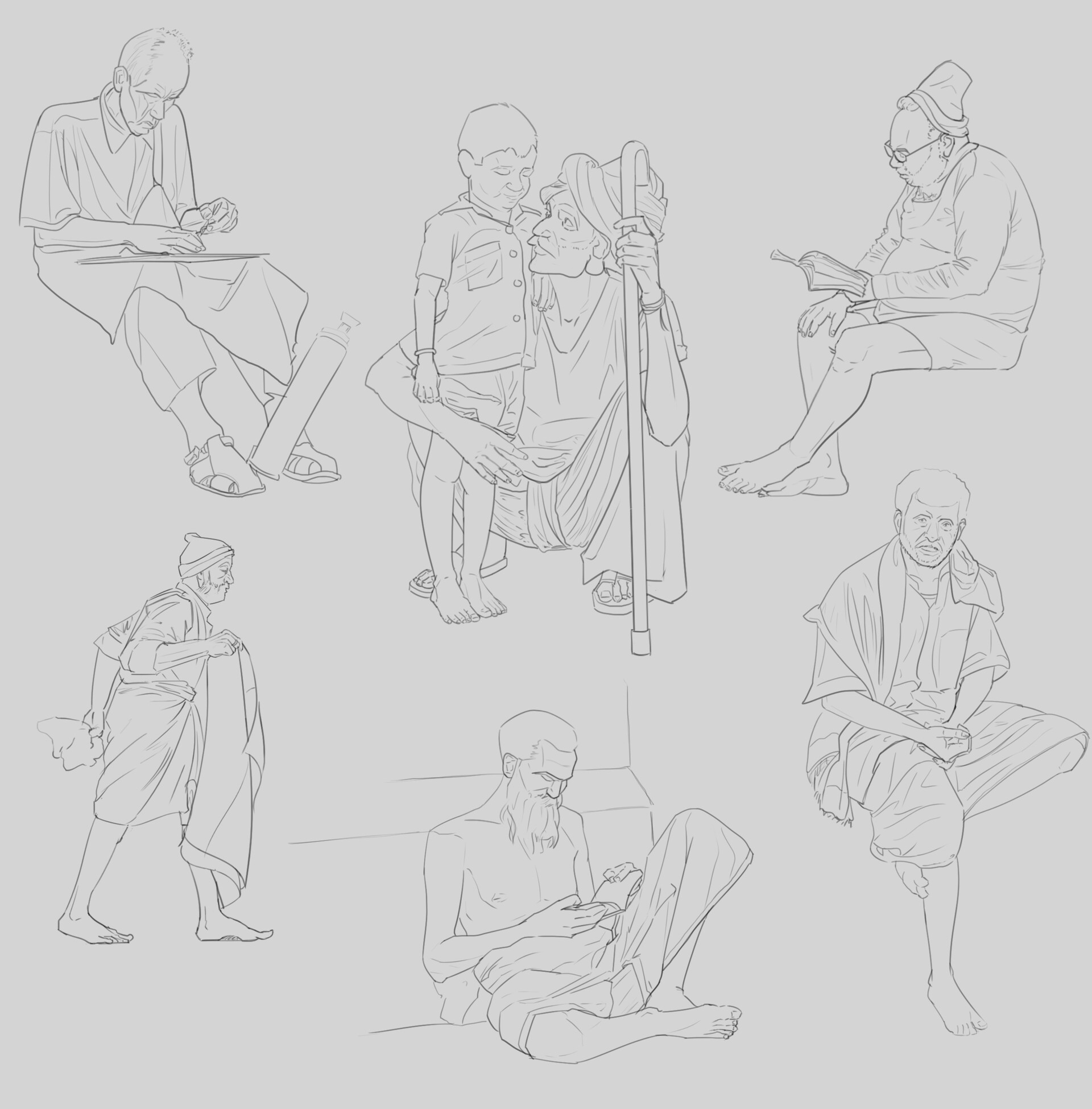 ArtStation - Old man