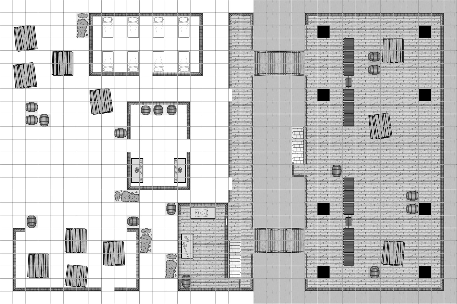 Kogekisaru - Lumber Mill Map