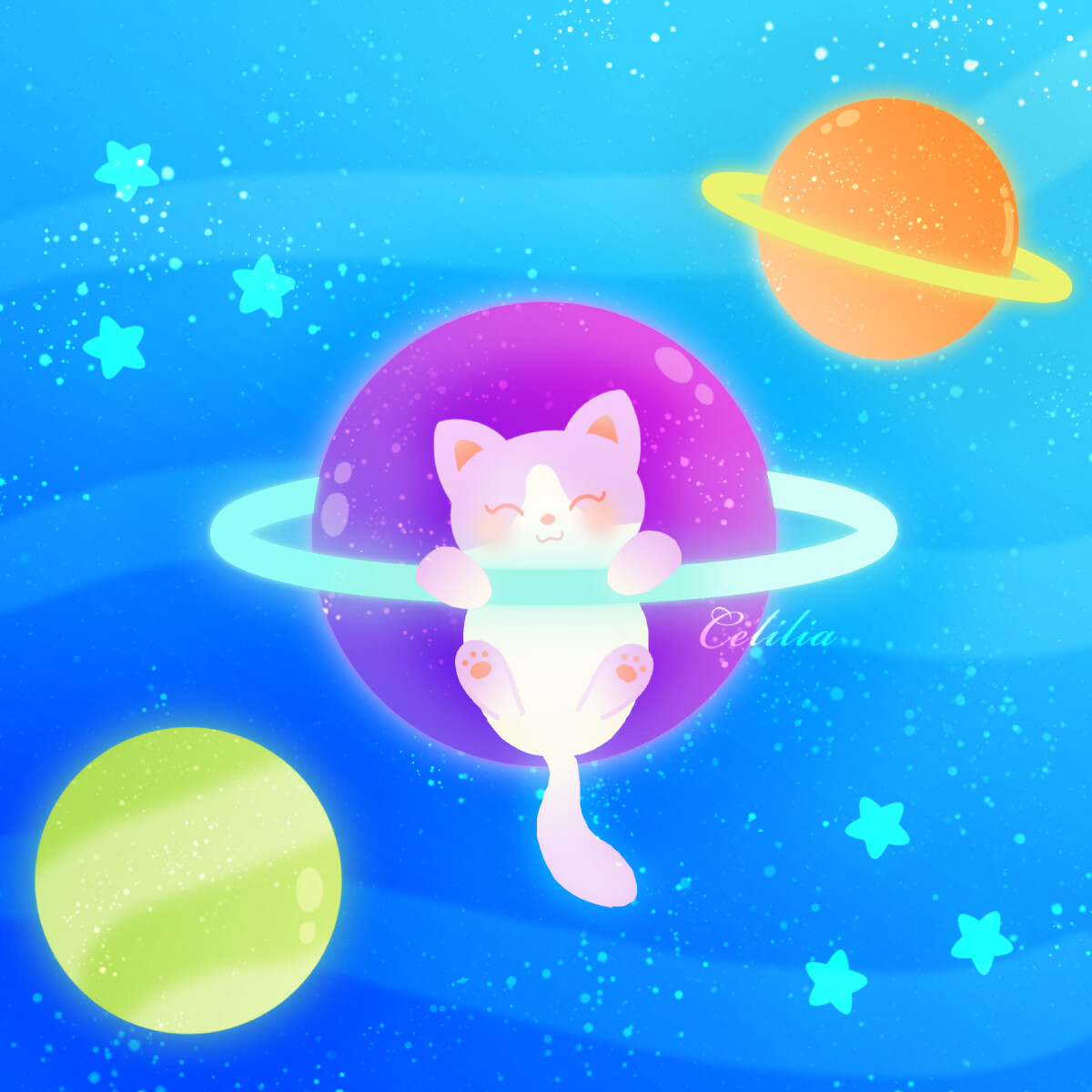 ArtStation - Cat planets