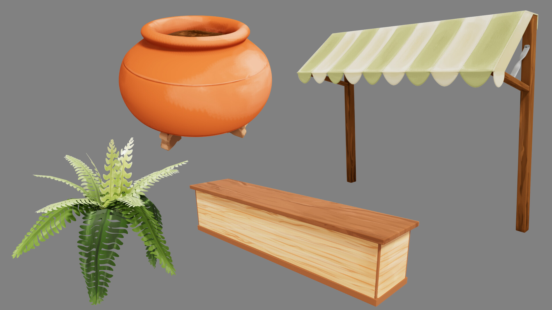 ArtStation - 3D Prop Modelling and Texturing for Little Leaf short film