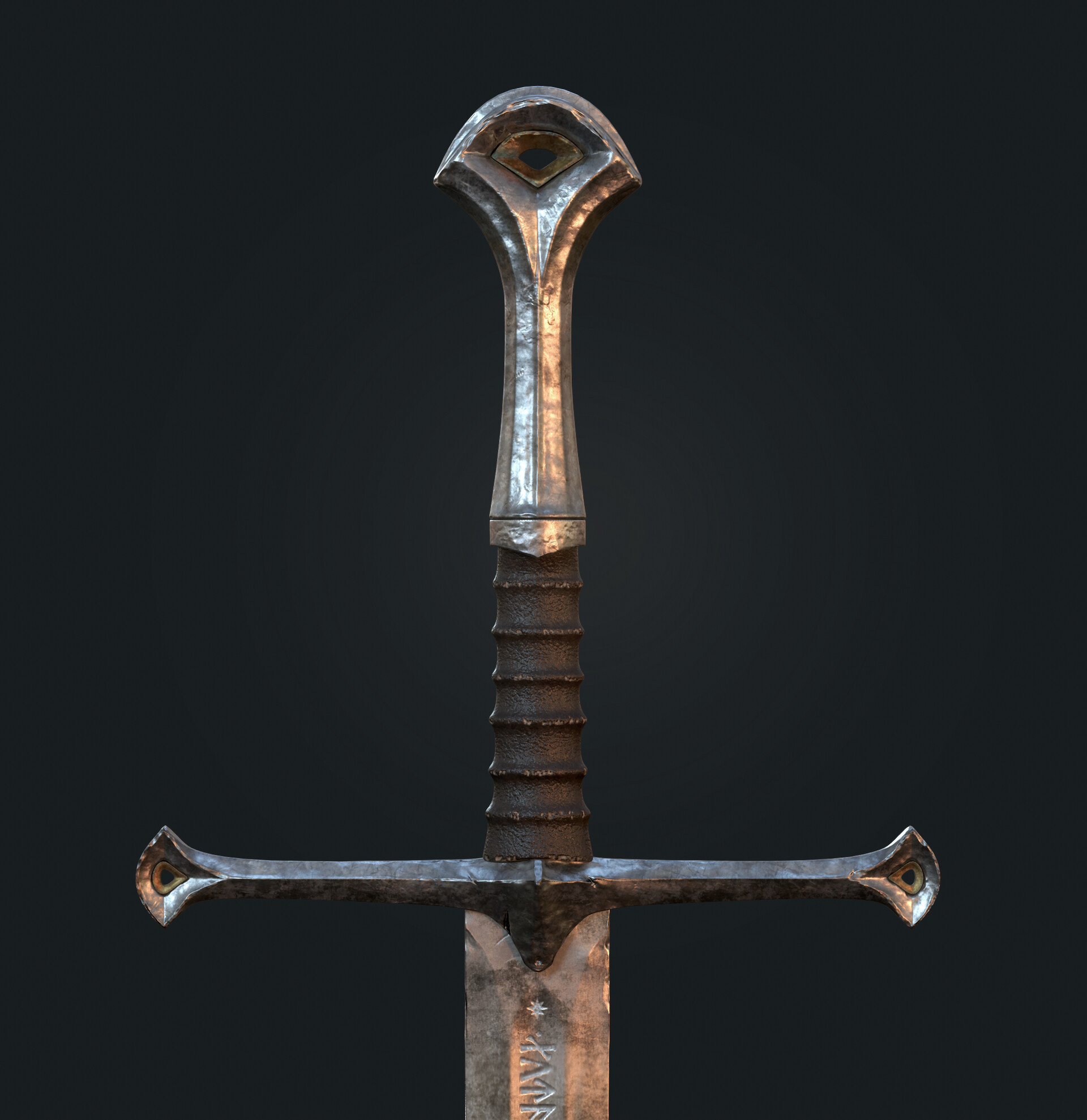 ArtStation - Sword from "The Lord of the Rings"