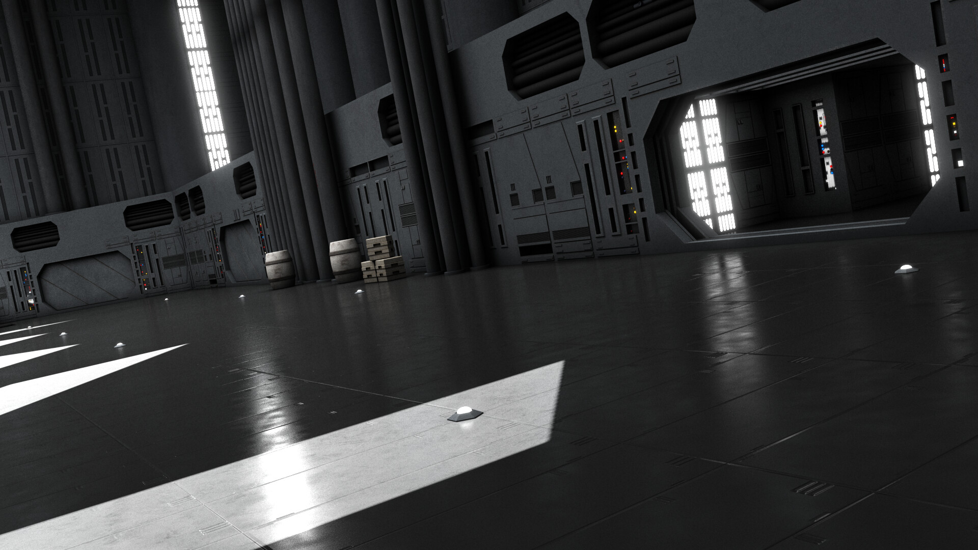 Death Star Hangar Bay 327