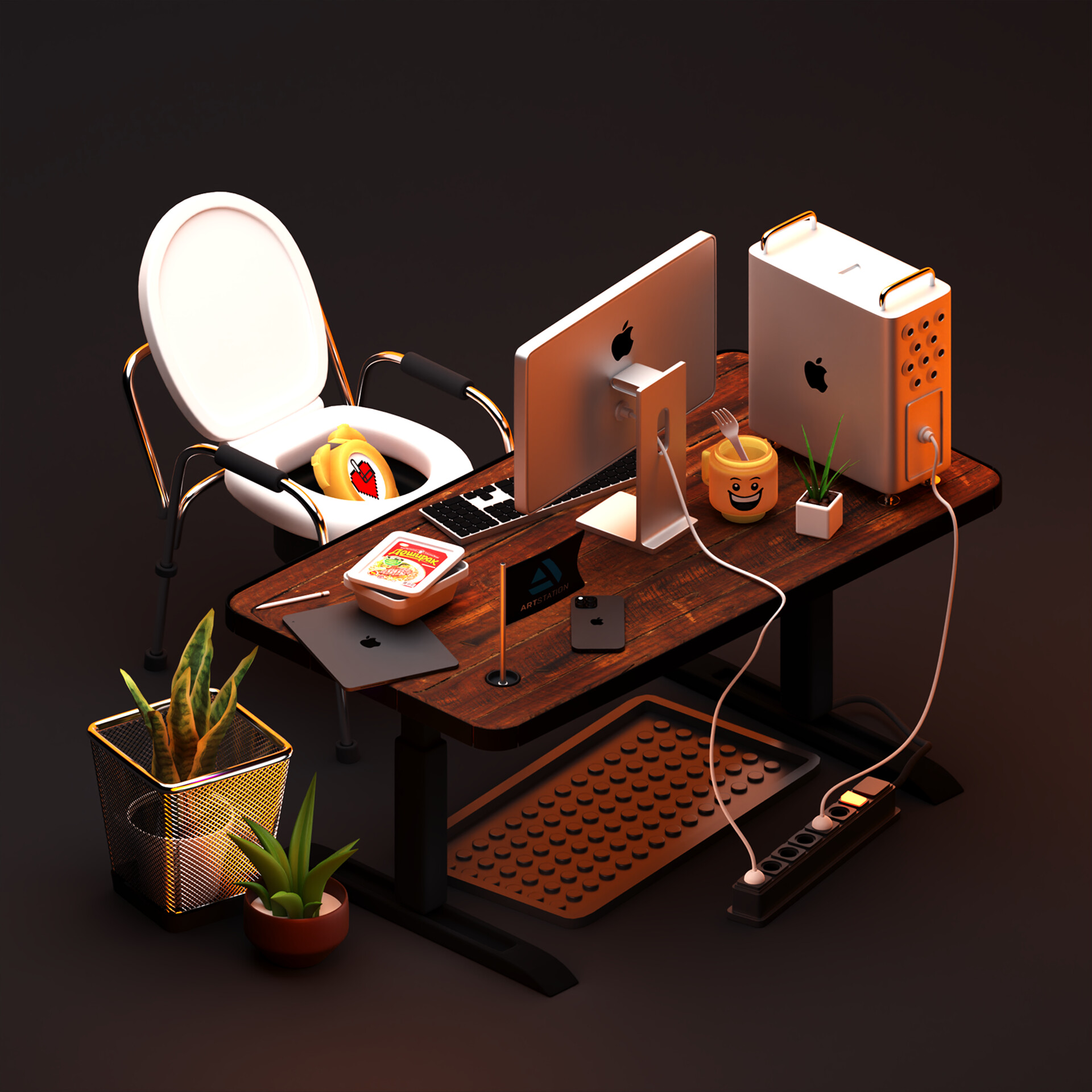 ArtStation - Working Set - BBC