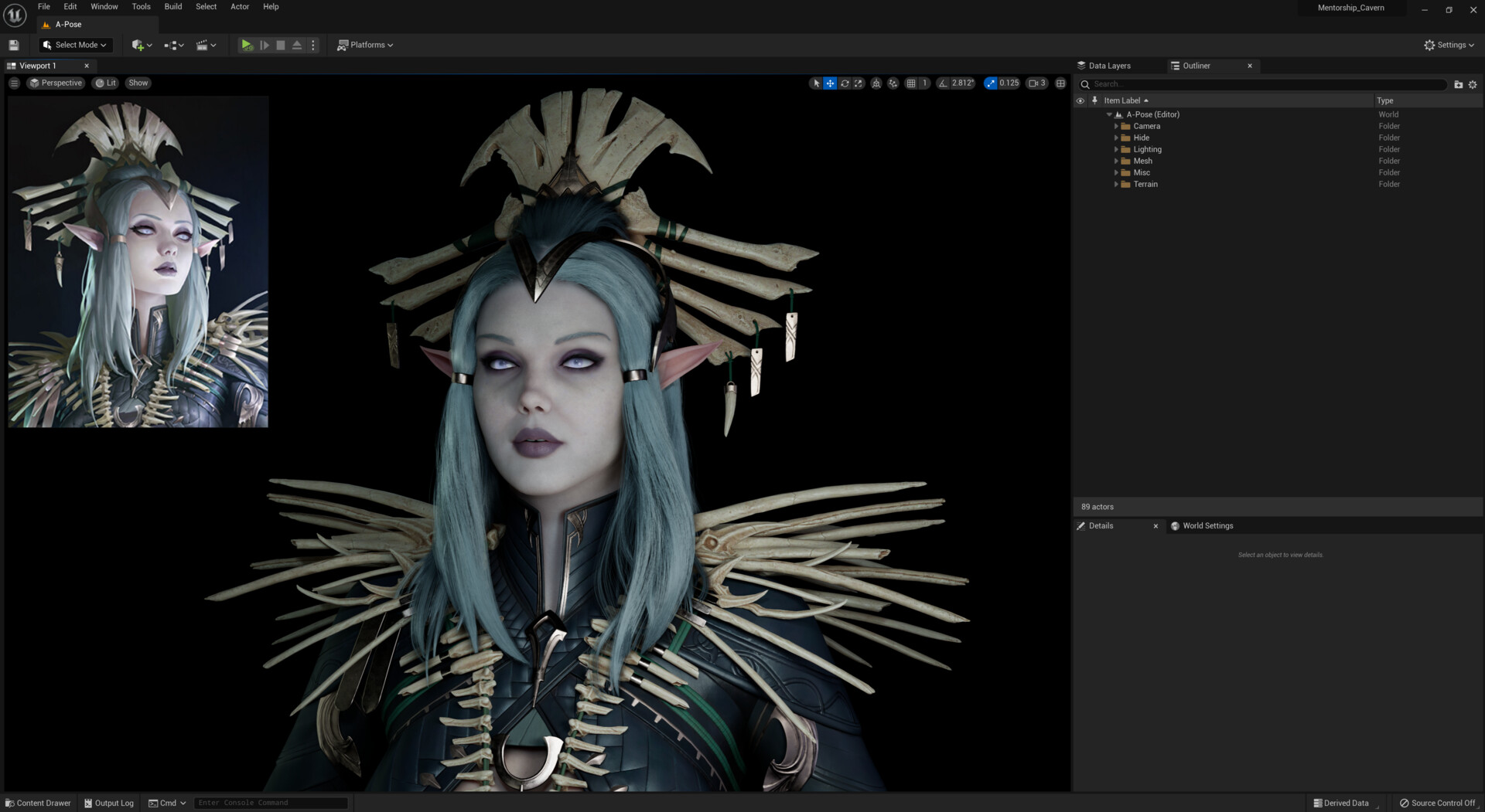 Art - Peter Raoul Evans - Prisca, Lord of the Mist