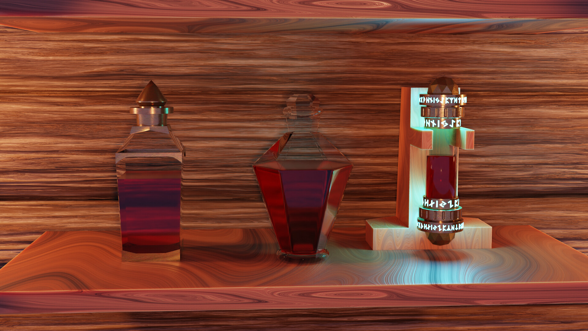 ArtStation - Heal potions