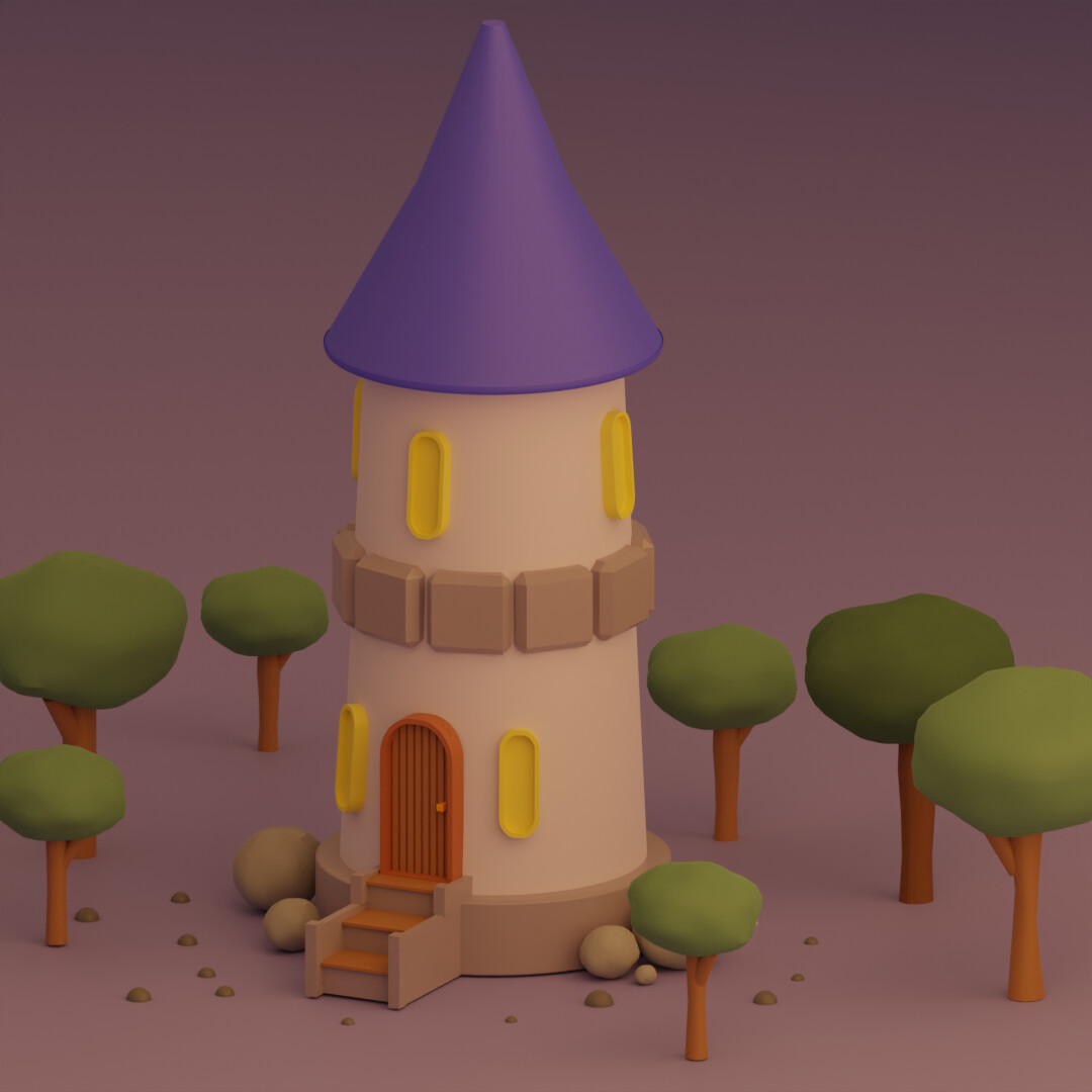 ArtStation - Wizard tower