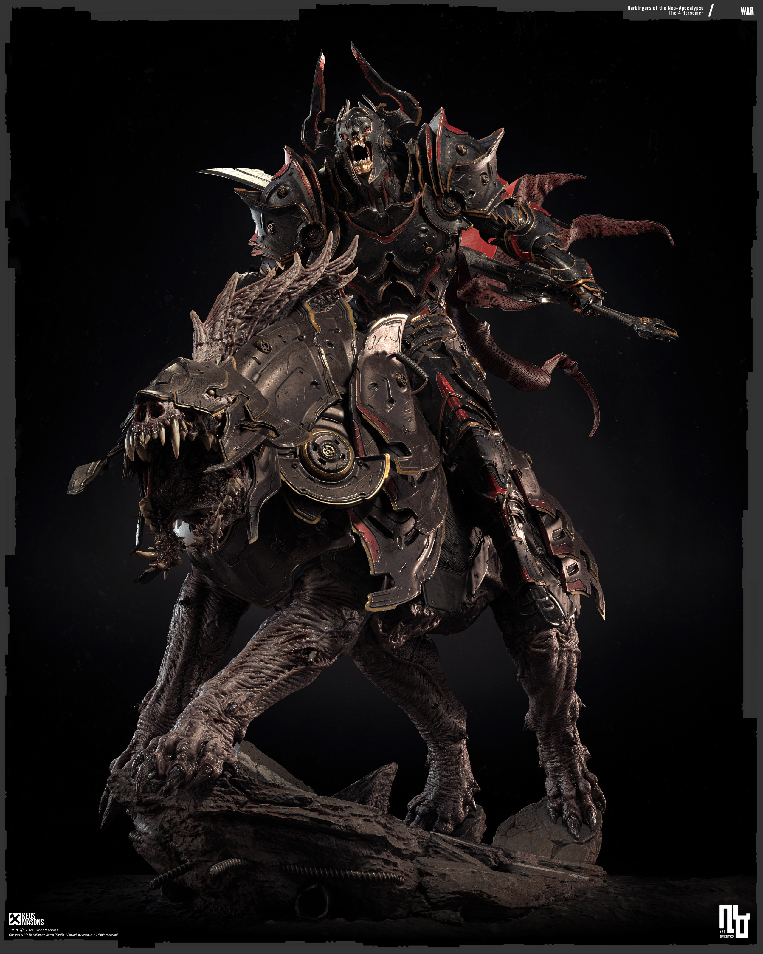 Marco Plouffe (Keos Masons) - The Four Horsemen - WAR - Harbingers of ...