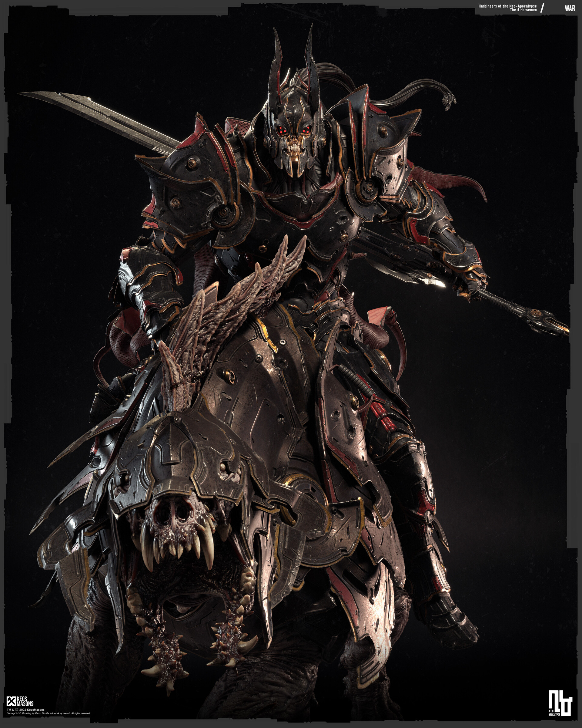 Marco Plouffe (Keos Masons) - The Four Horsemen - WAR - Harbingers of ...