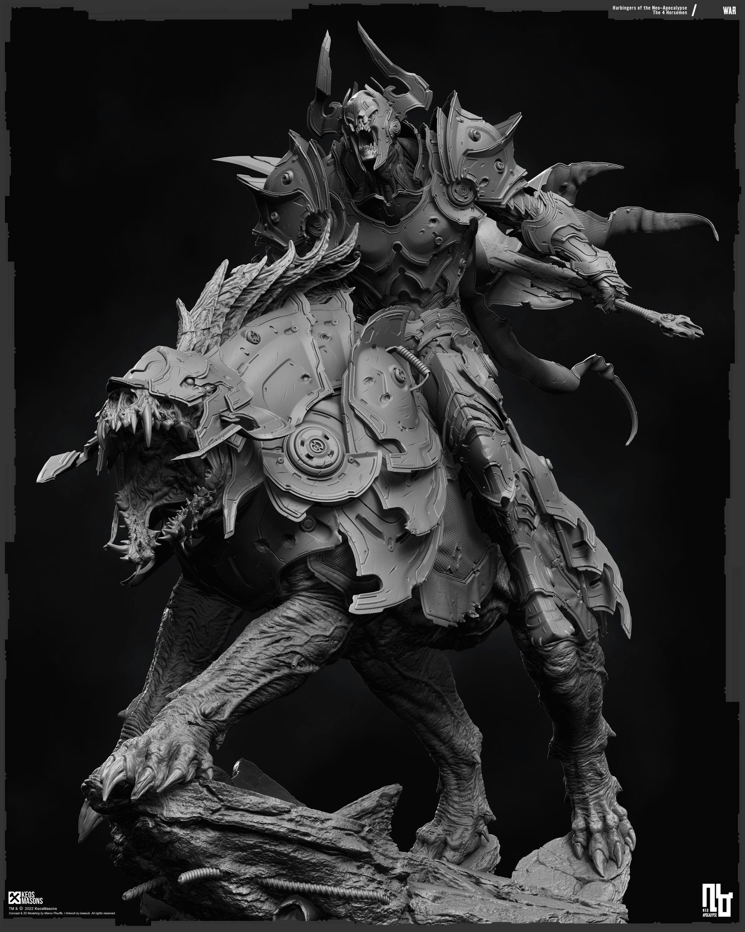 Marco Plouffe (Keos Masons) - The Four Horsemen - WAR - Harbingers of ...