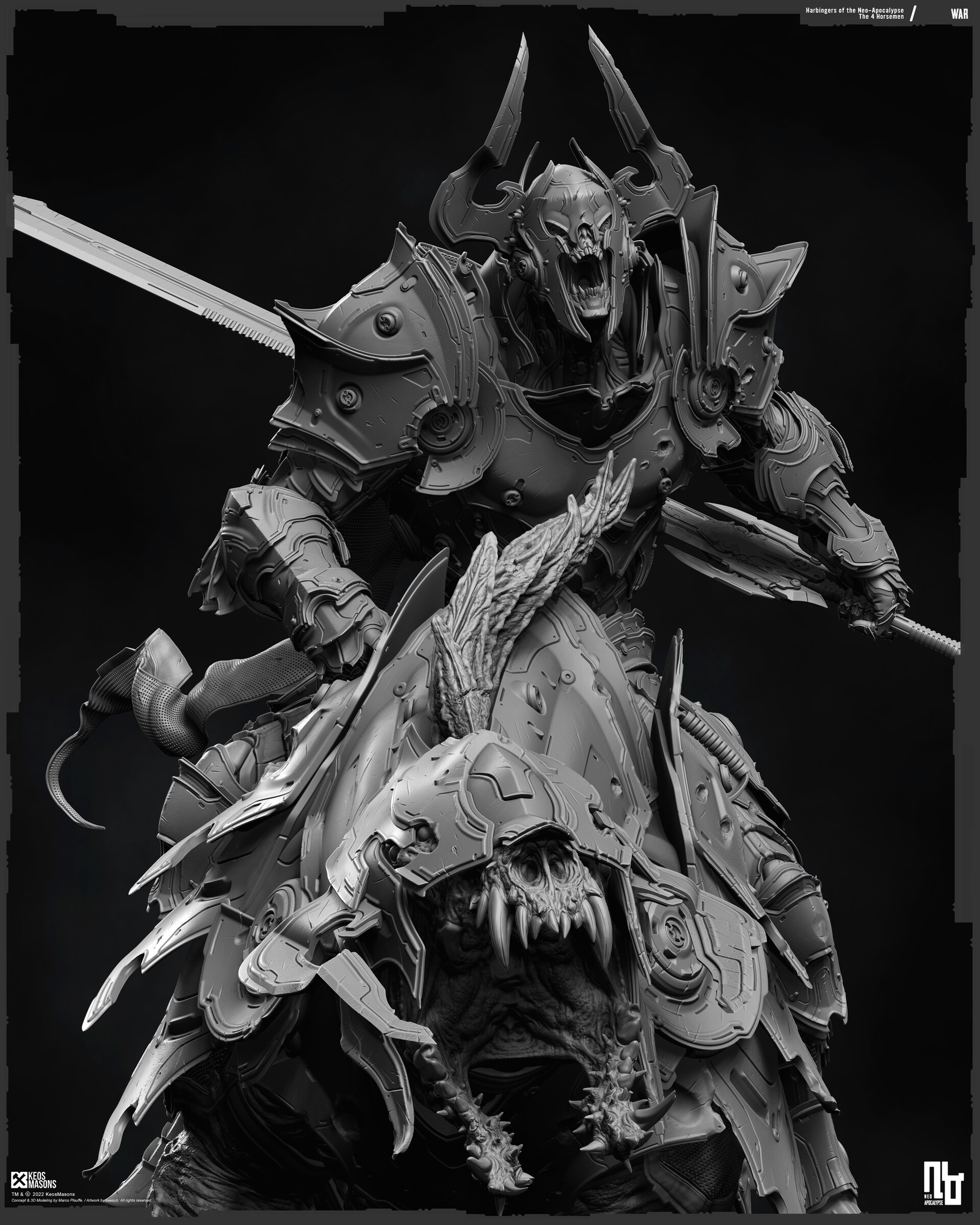 Marco Plouffe (Keos Masons) - The Four Horsemen - WAR - Harbingers of ...