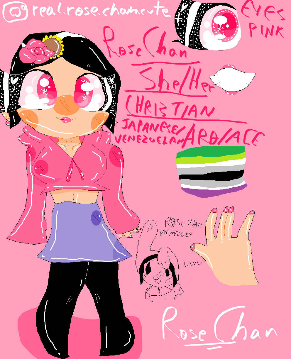 ArtStation - Rose Chan (my oc) official art