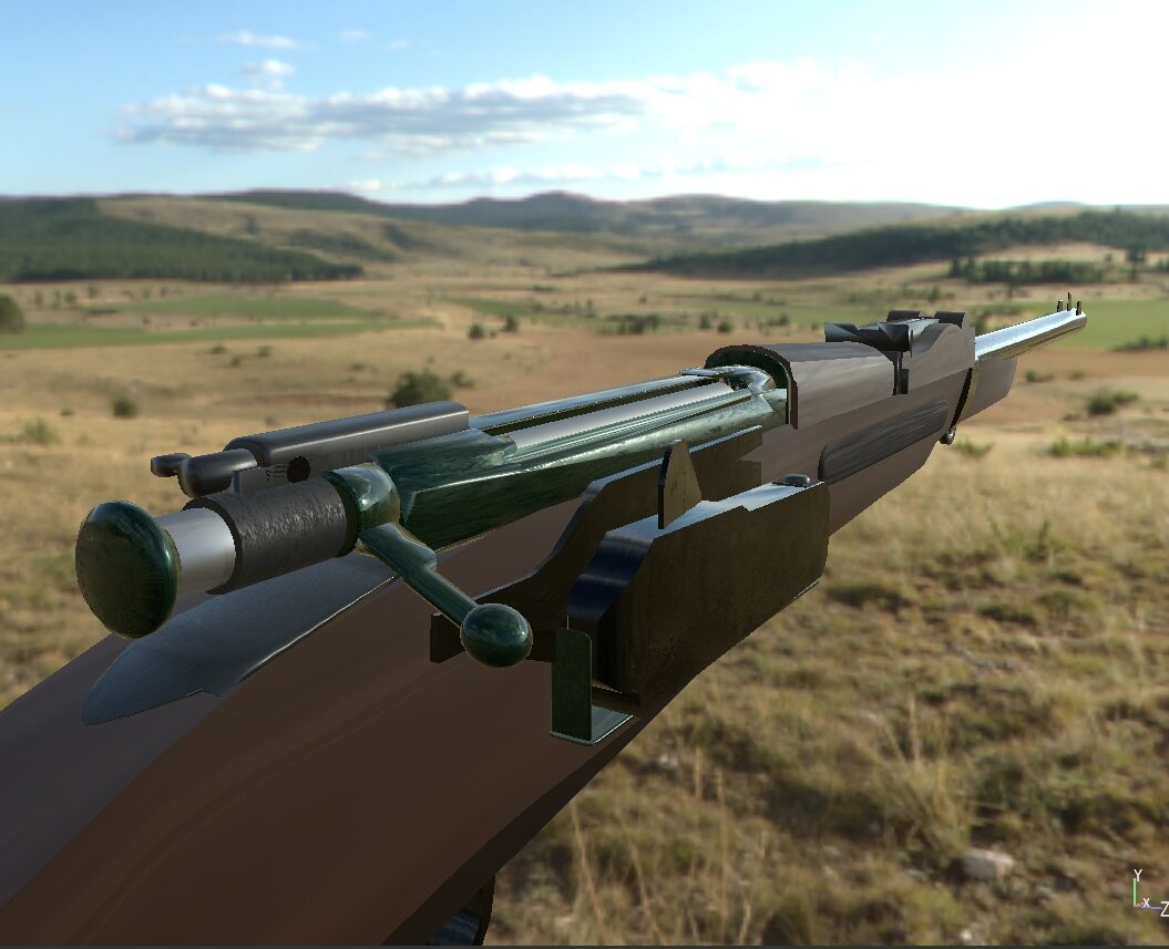 ArtStation - Krag–Jørgensen Rifle