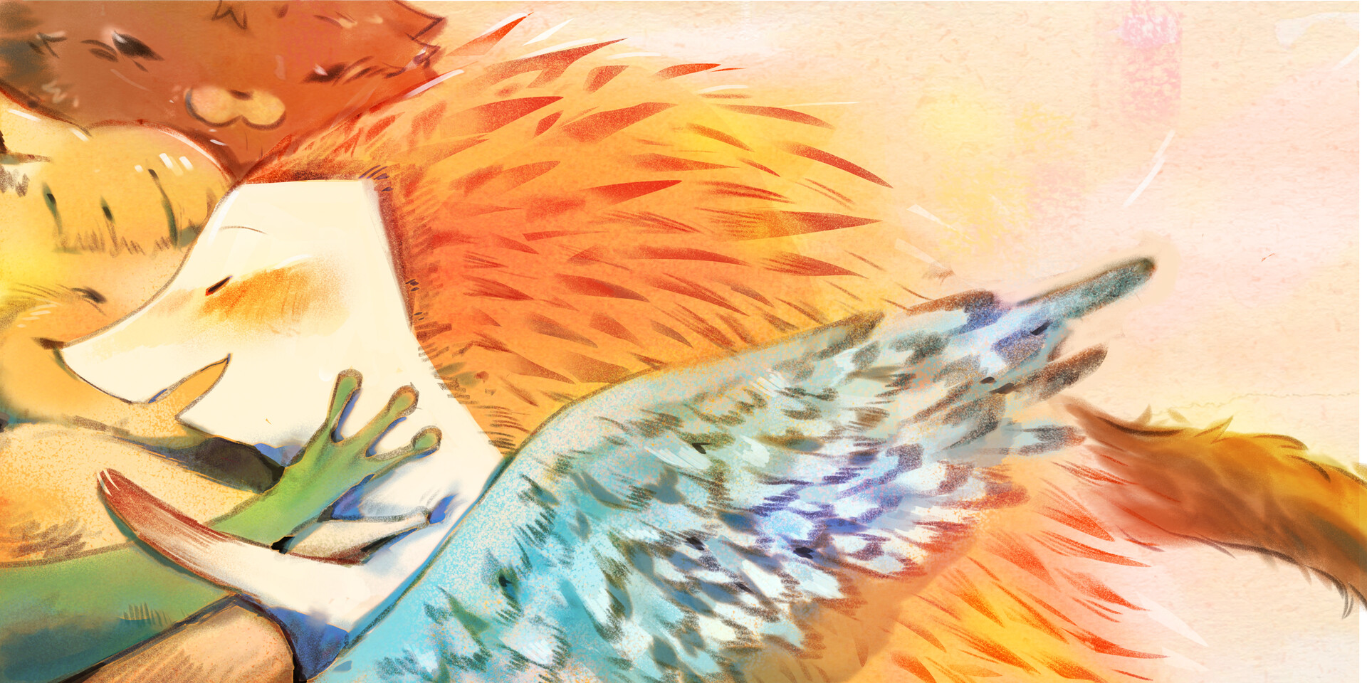 Xiaoran Chen - Quill Children's book sample pages