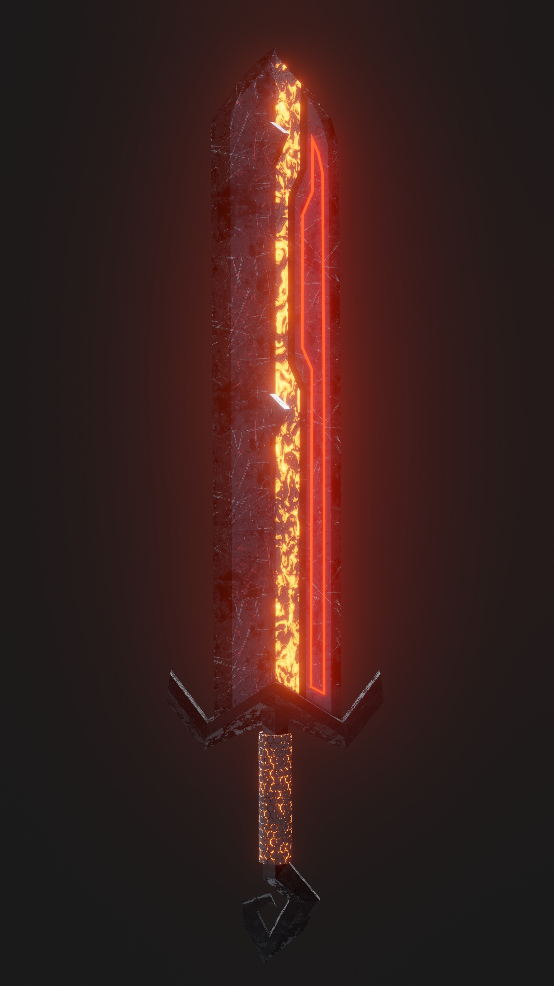ArtStation - Deamon sword