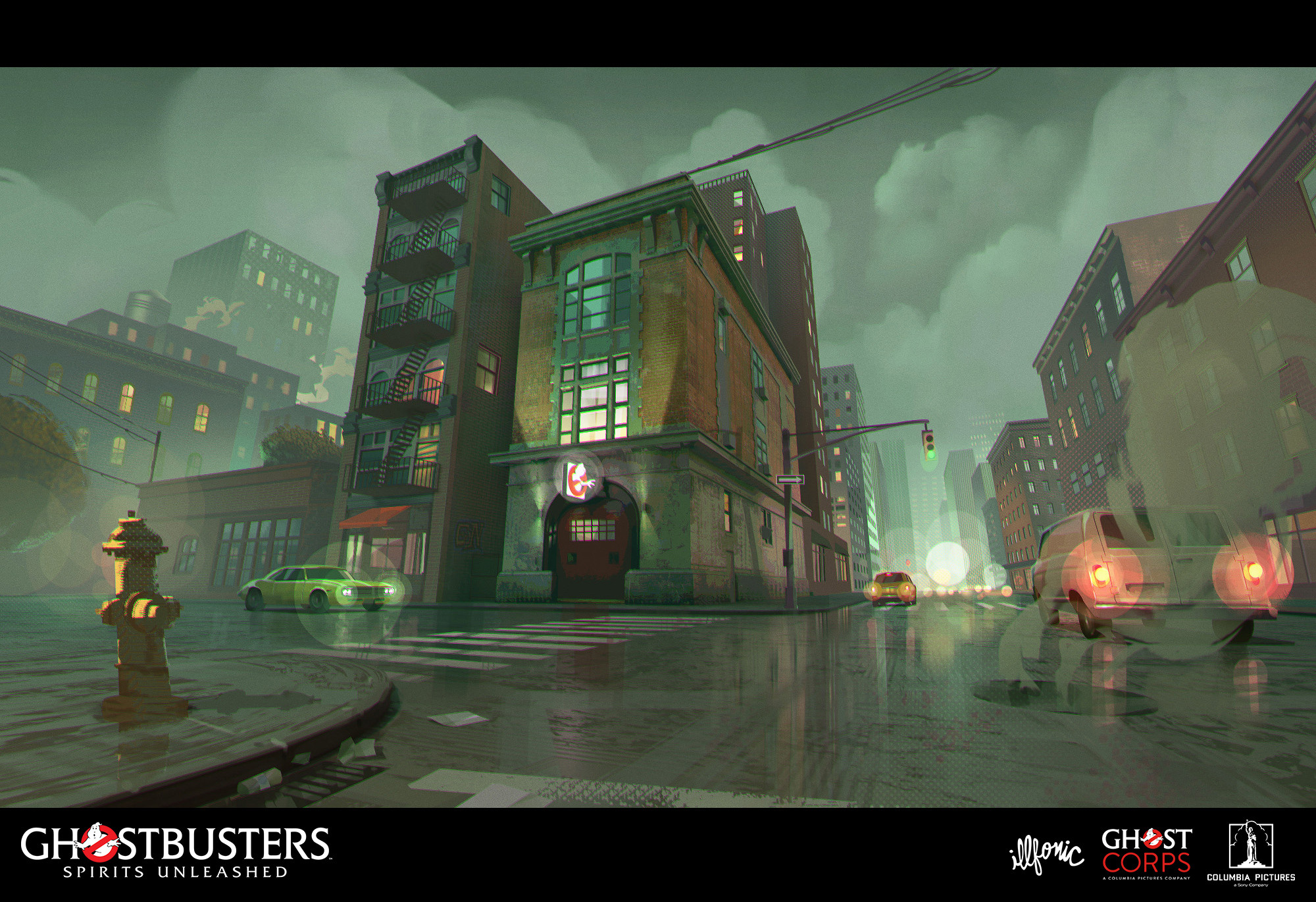 Andy Walsh - Ghostbusters - Spirits Unleashed Concept Art #1