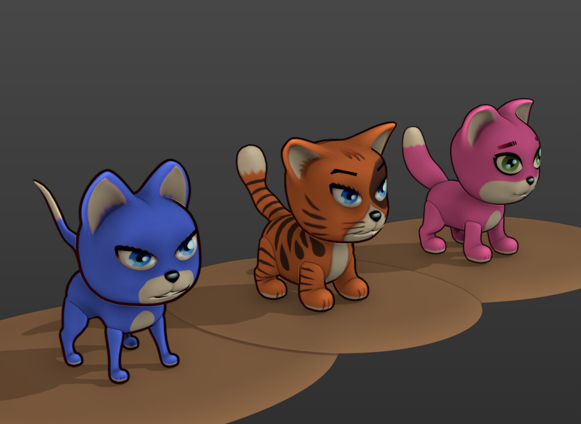 Jiovanie Velazquez, Digital Game Artist - Kitty Customization