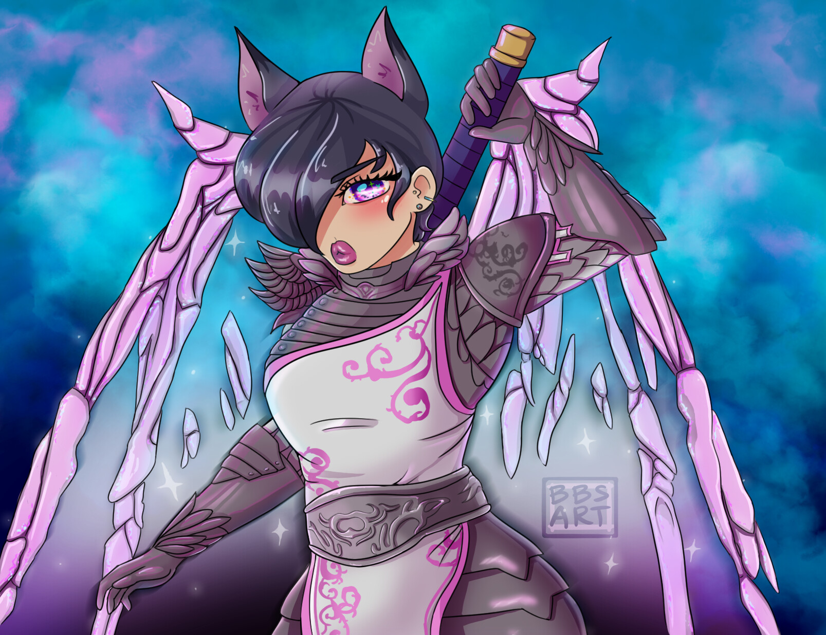 ArtStation - Cute Guardian - from sketch to finish!