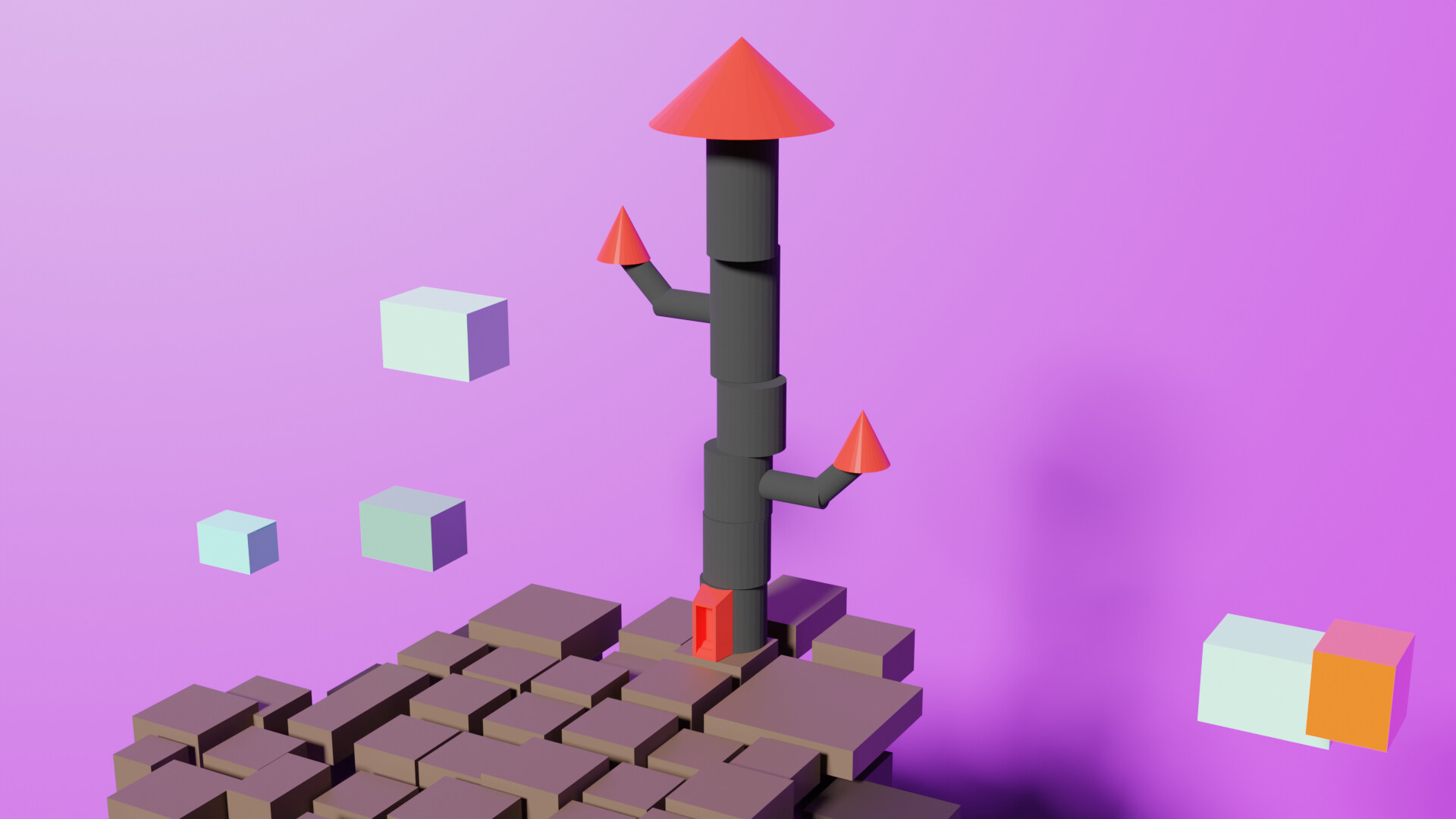 ArtStation - Fantasy Floating Castle