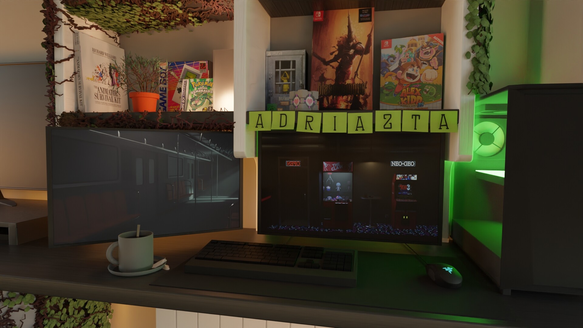 ArtStation - 3D Environment - Room decay