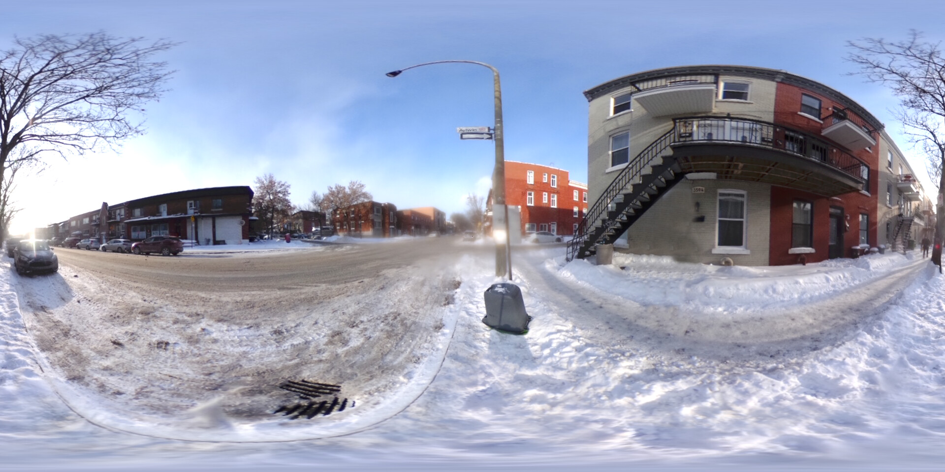 Rafael Tomazzi - Lunar Module Eagle landing in Montreal - VFX Study