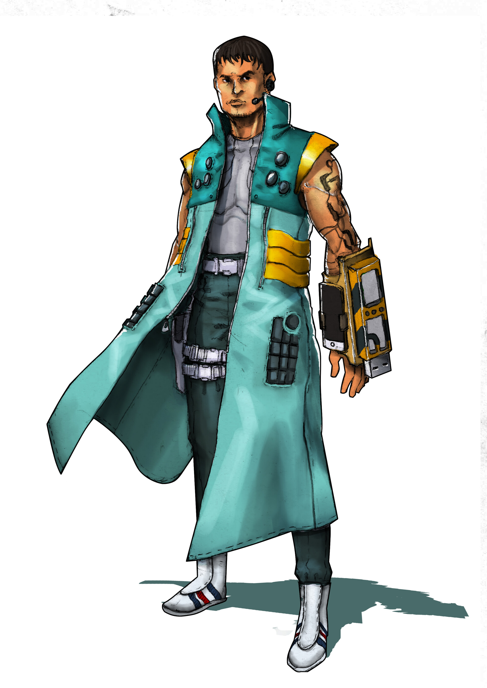 ArtStation - Sci-Fi Mexican Hacker