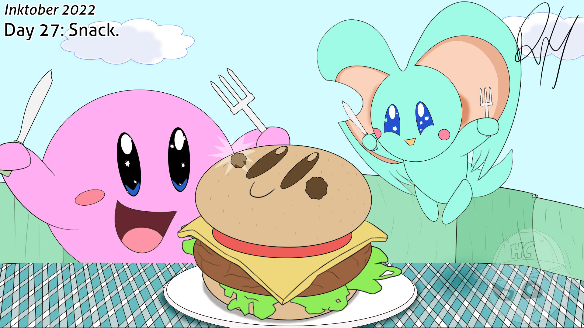ArtStation - Inktober 2022 Day 27: Snack.