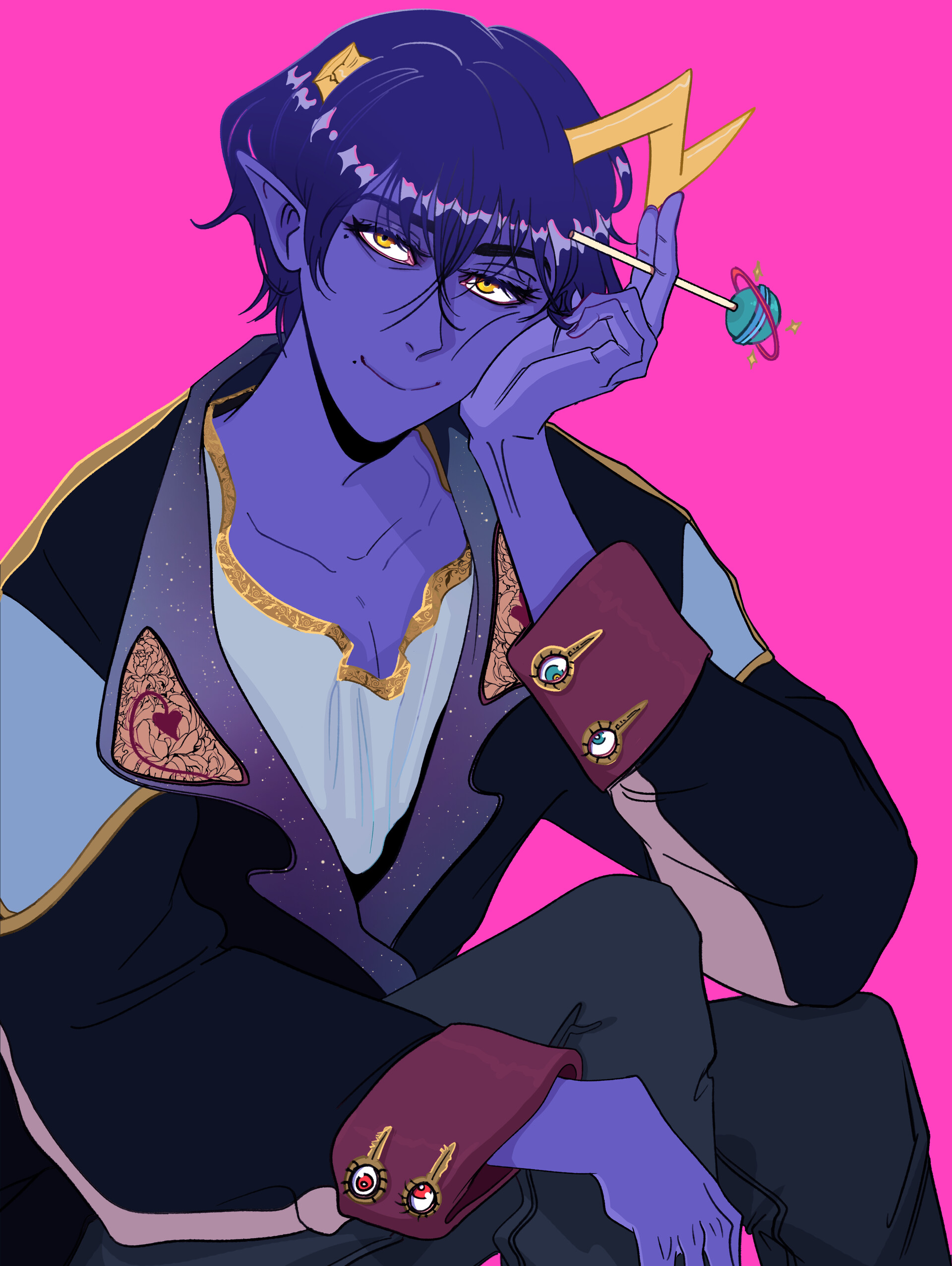 Juliette Ninon - Kija - Character Sheet - Finished Concept and variations