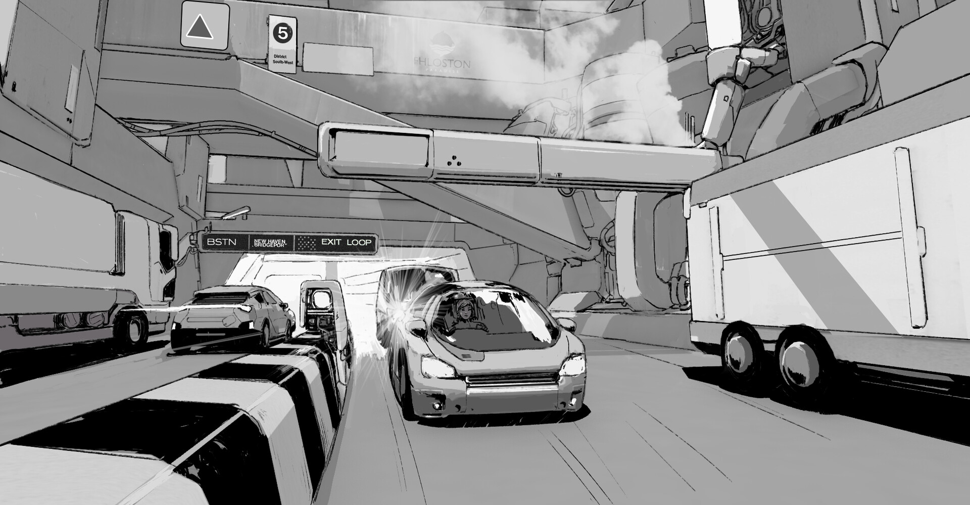 ArtStation - traffic