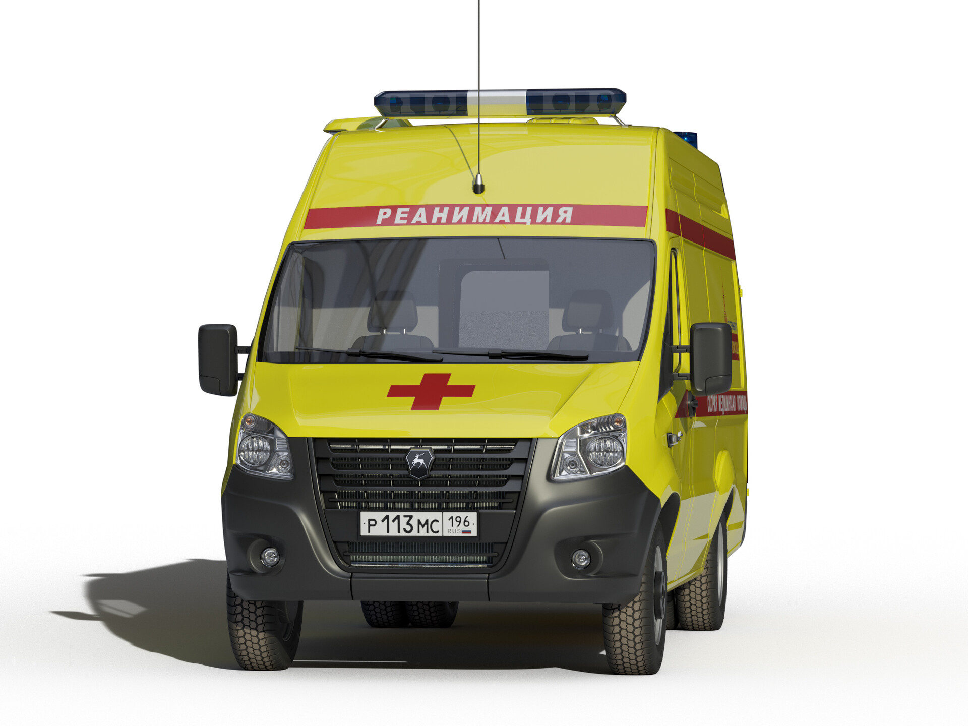 ArtStation - Gazelle NEXT Ambulance