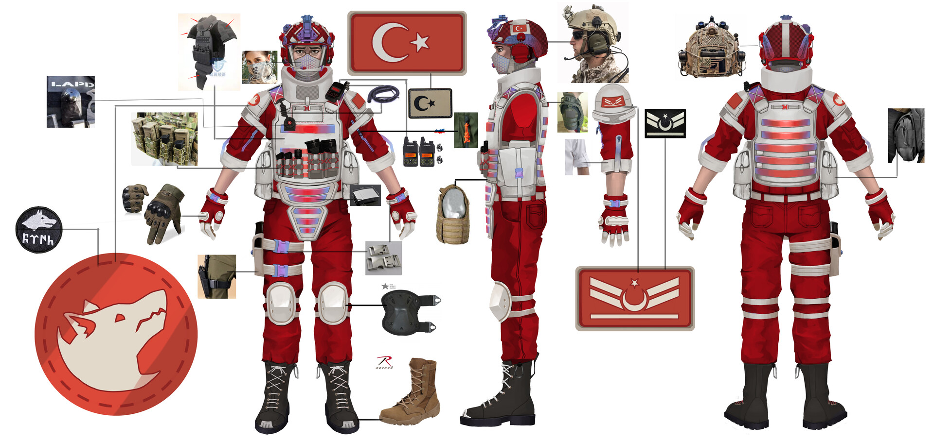 ArtStation - Pubg Mobile Costume Design