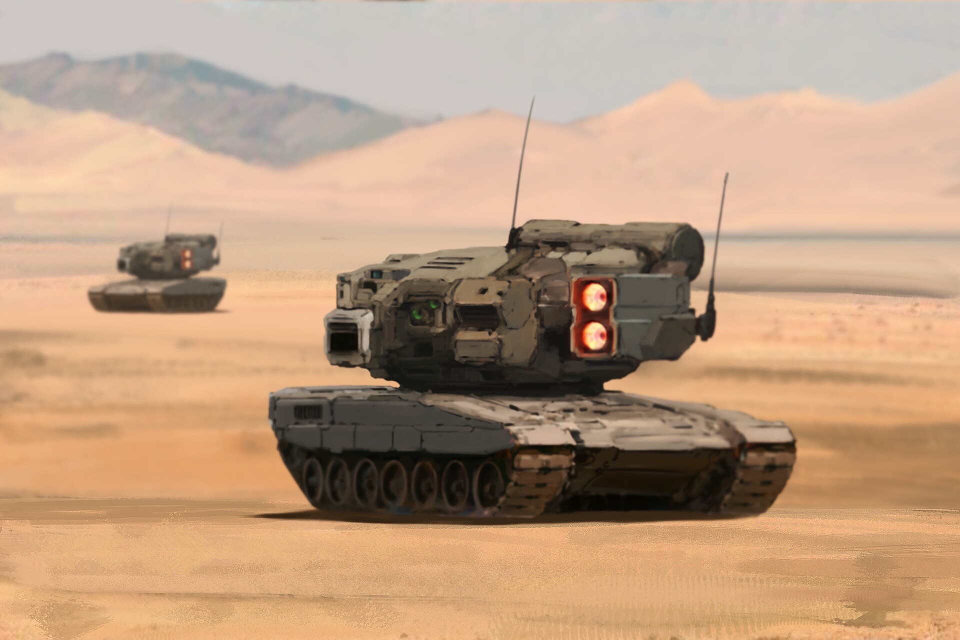 ArtStation - Laser Tank - Prism