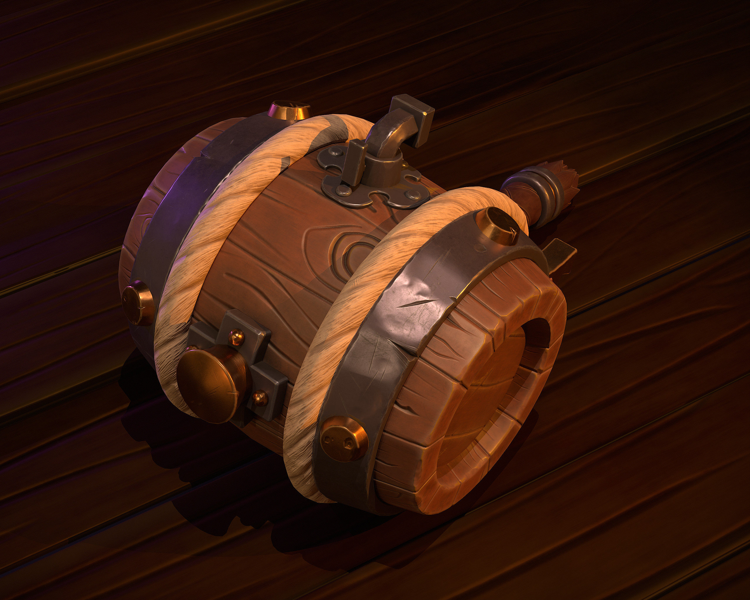 Daniil Smoliakov - Stylized Barrel Hammer