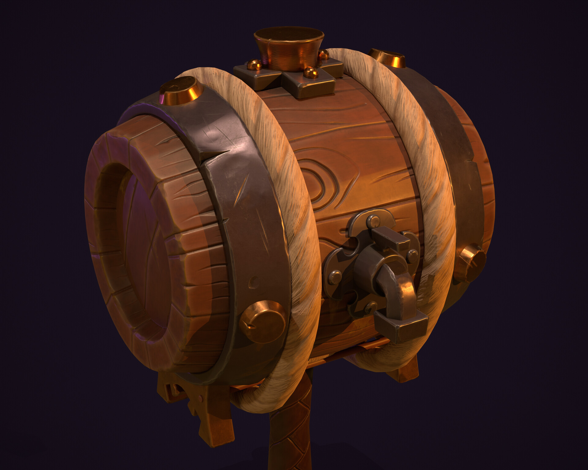 Daniil Smoliakov - Stylized Barrel Hammer