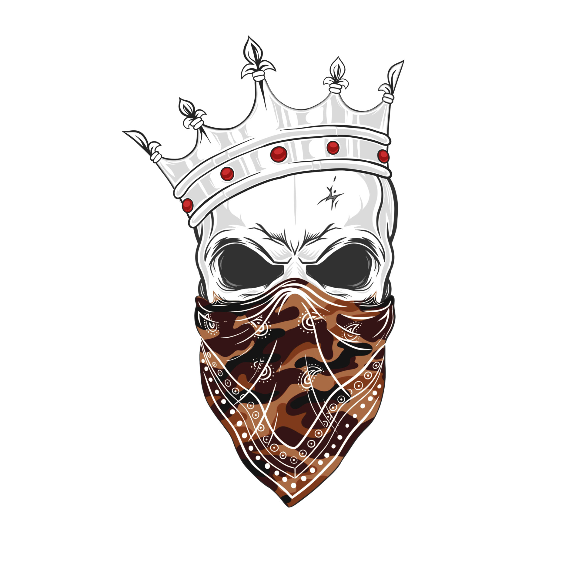 ArtStation - King skull Vector project