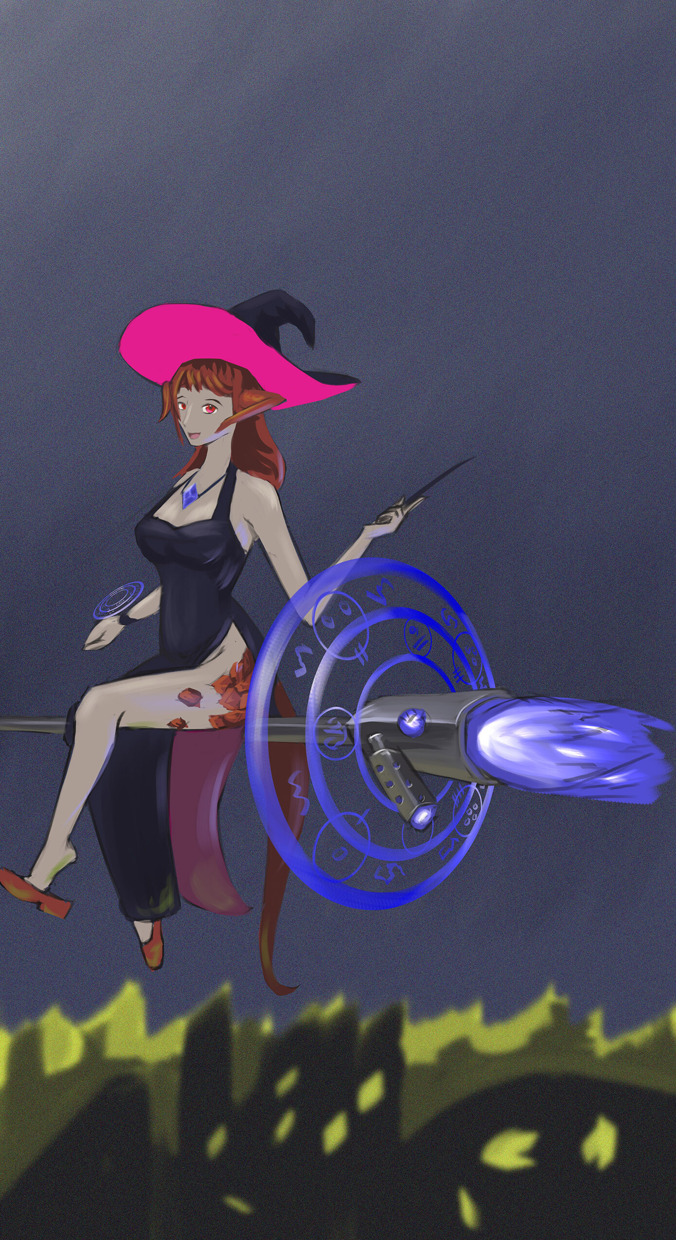 ArtStation - Techno Dragon Witch